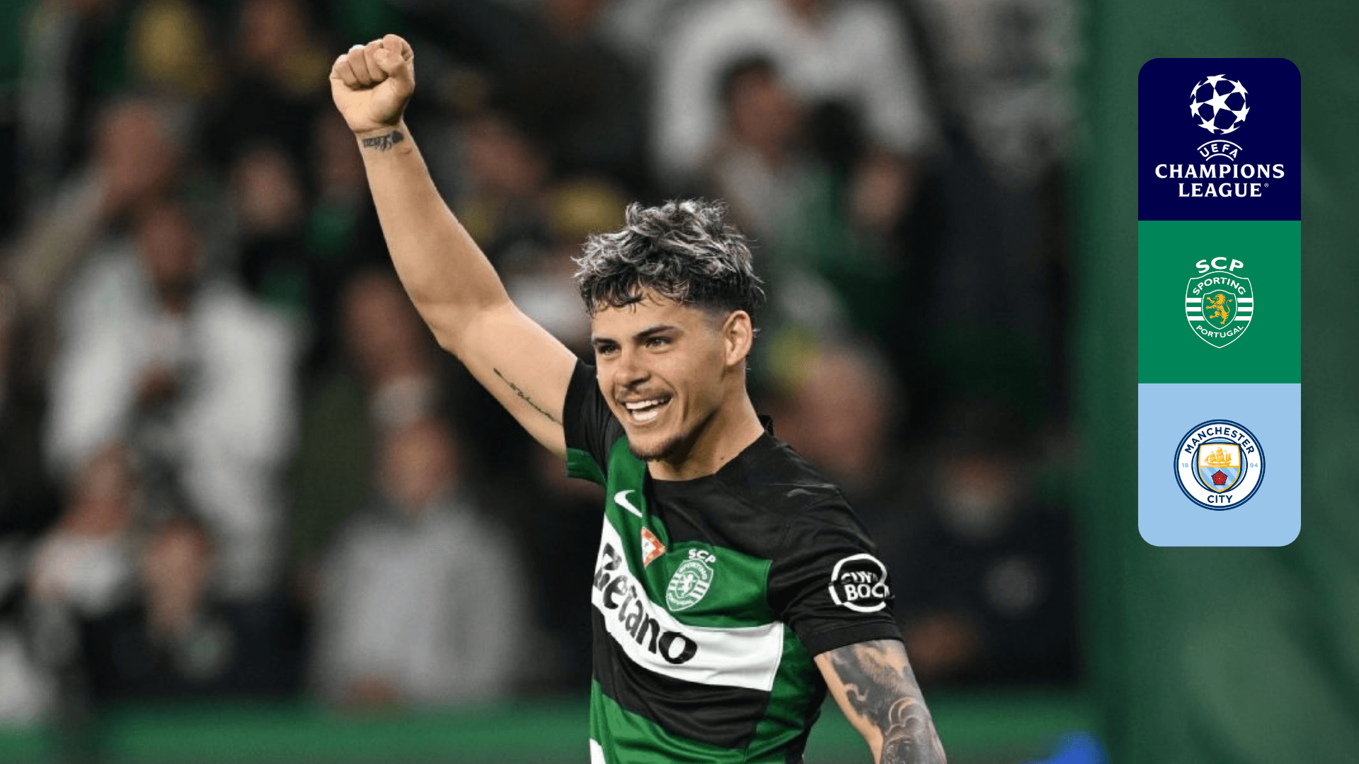 Ver: Maxi Araújo | Sporting CP x Man. City em Direto | DAZN PT