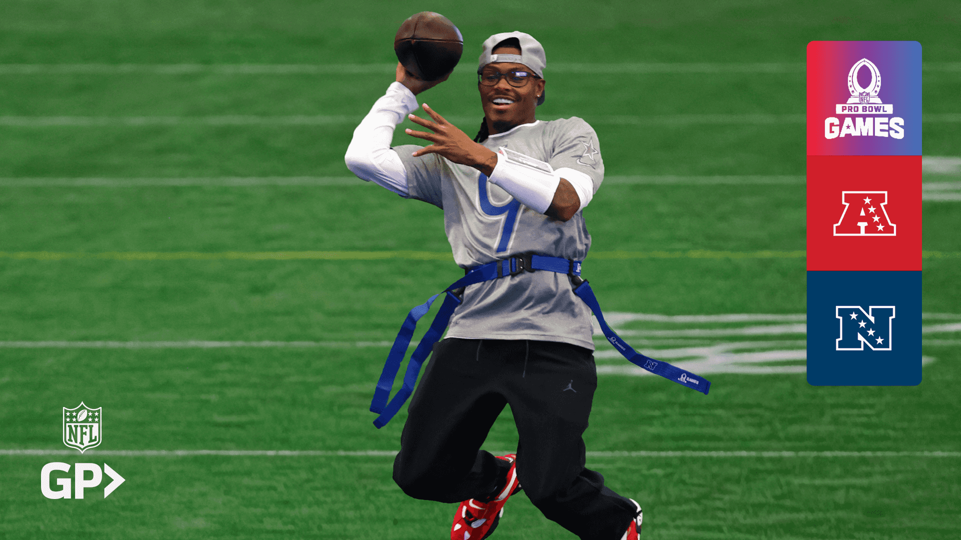 觀賞Pro Bowl Flag Football Game: AFC vs. NFC的賽事直播 | DAZN TW