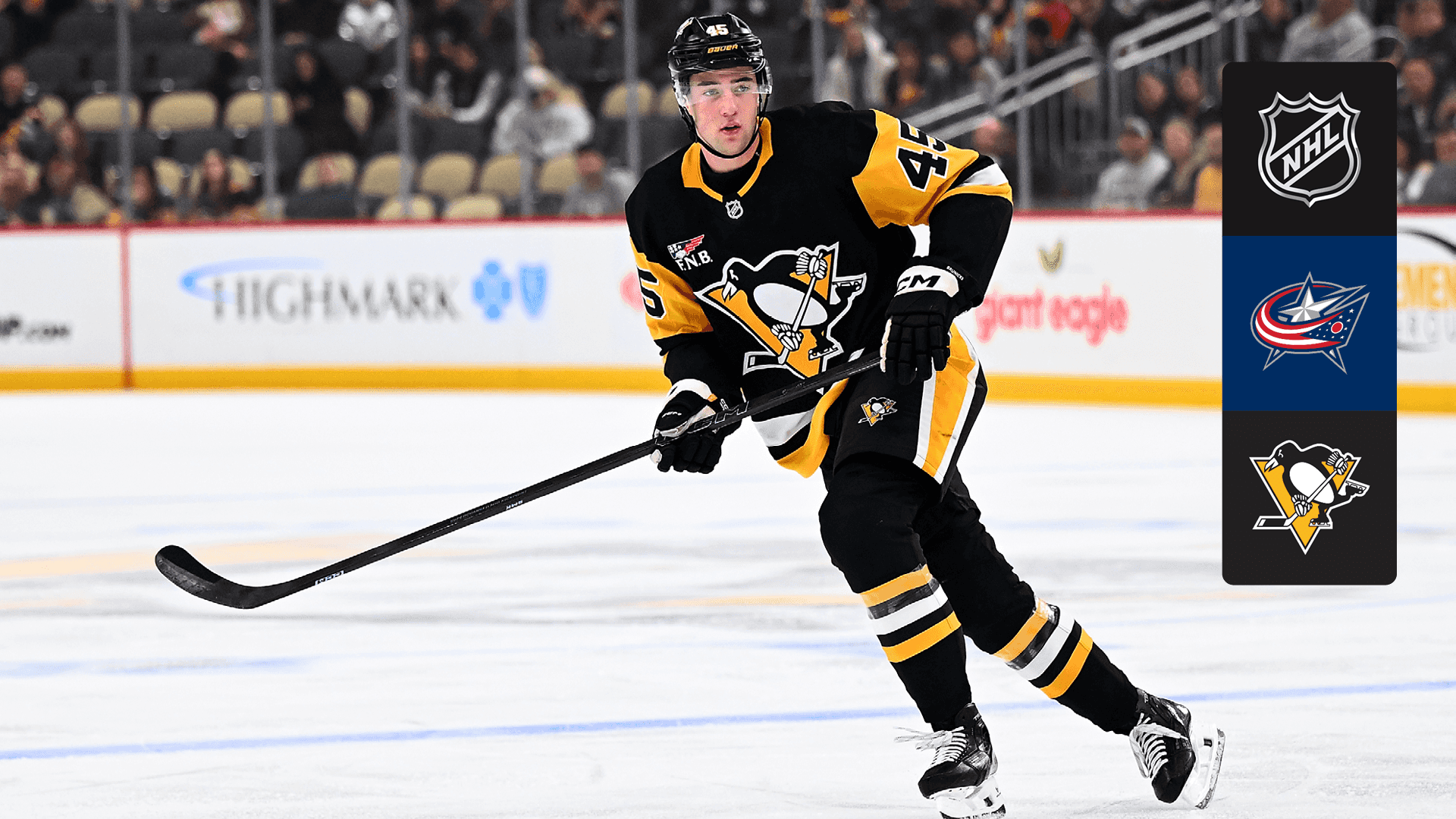 Watch Blue Jackets @ Penguins (Away Broadcast) Live Stream Online | DAZN IQ