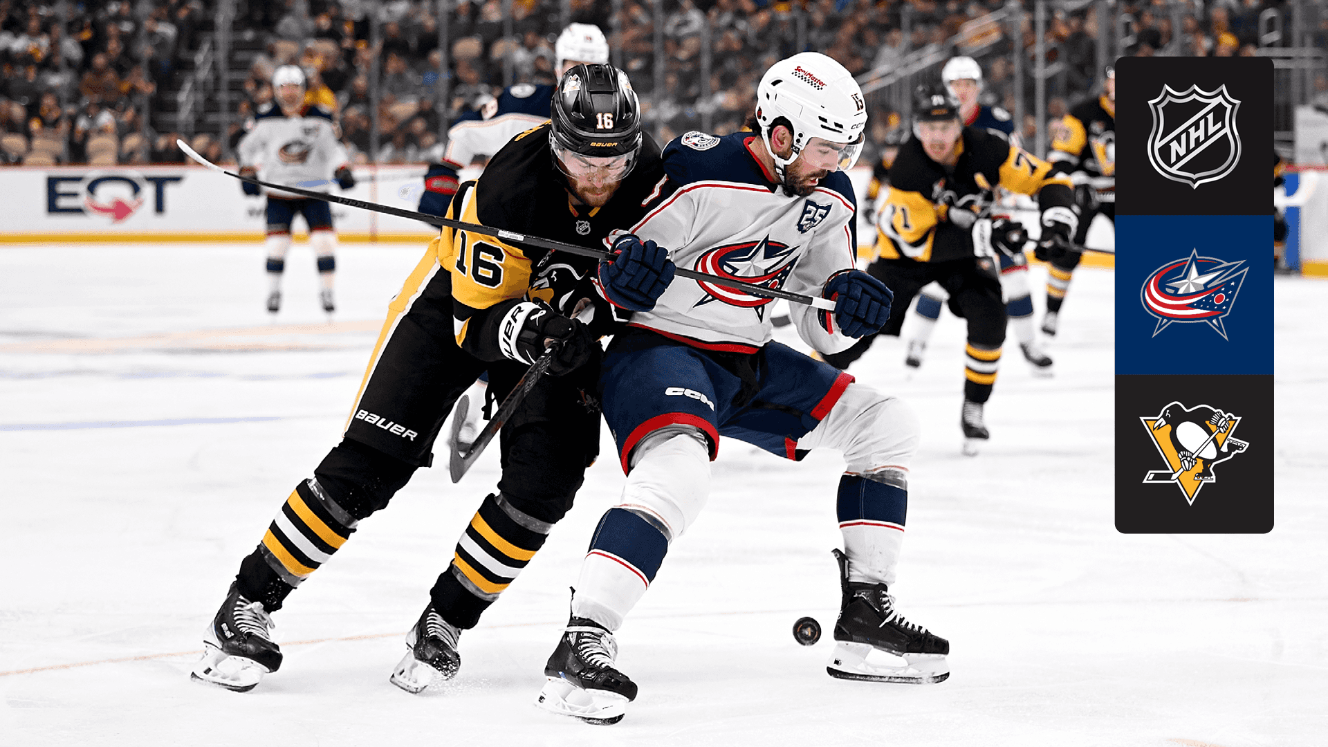 Watch Blue Jackets @ Penguins (Away Broadcast) Live Stream Online | DAZN DJ