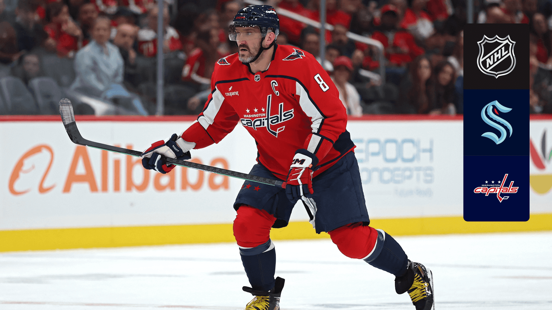 Watch Kraken @ Capitals Live Stream Online | DAZN FR