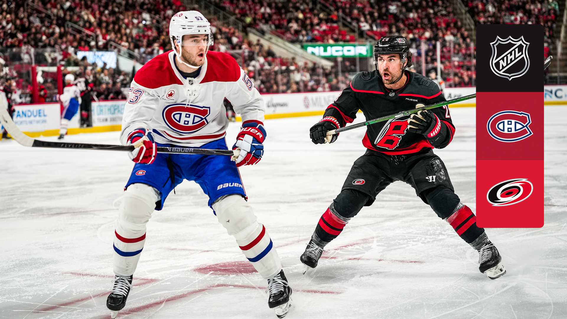 Watch Canadiens @ Hurricanes Live Stream Online | DAZN TH