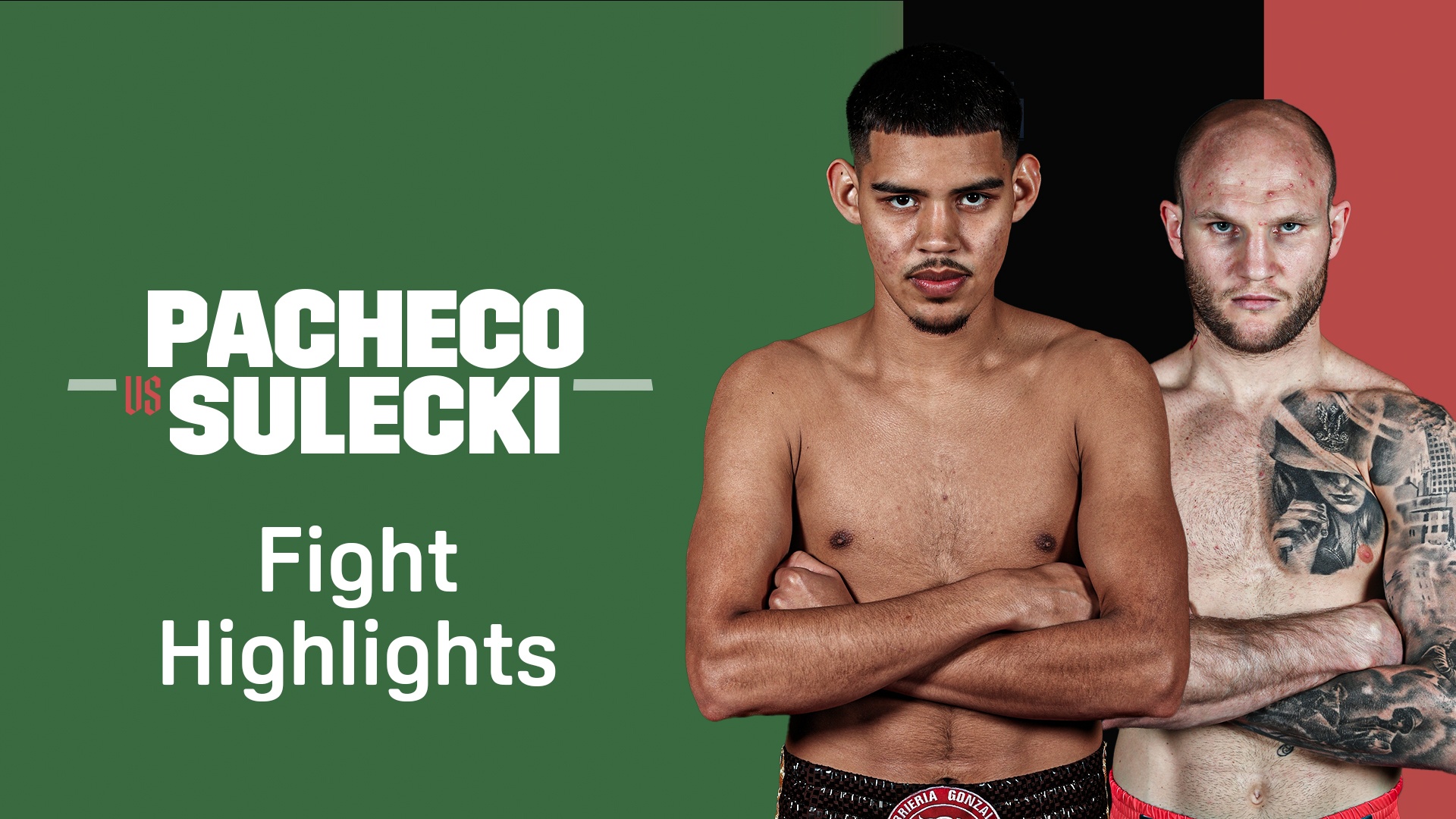Watch Pacheco vs. Sulecki: Fight Highlights Online | DAZN SH
