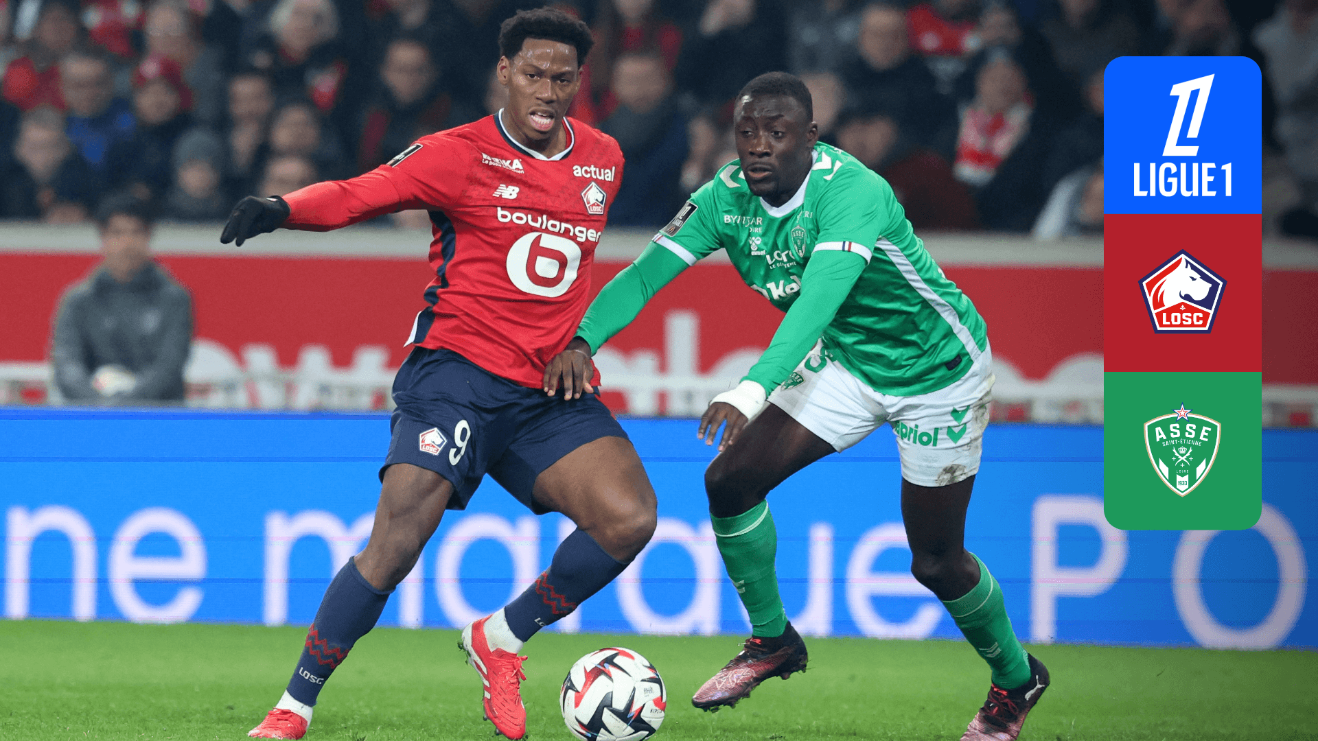 Watch Lille - Saint-Etienne Live Stream | DAZN CH