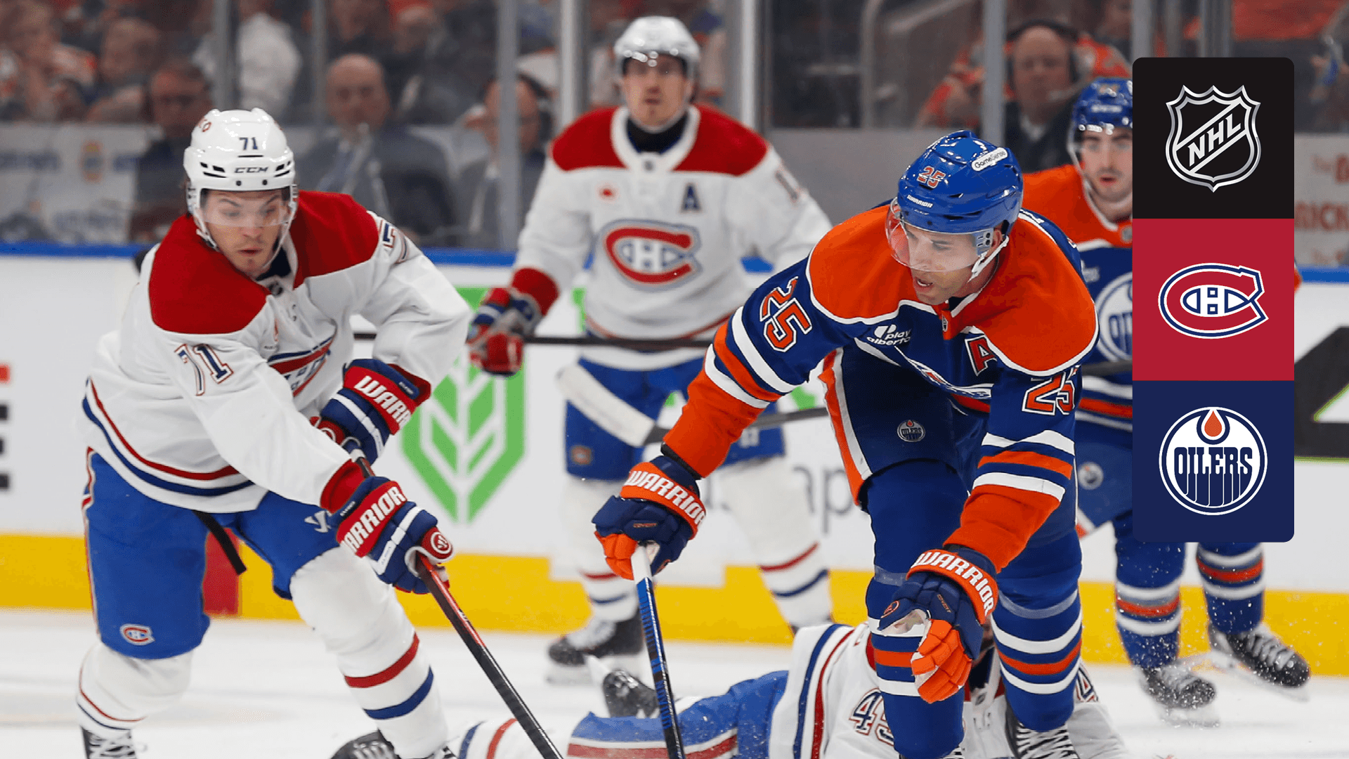 شاهد البث المباشر لـ Canadiens @ Oilers (Away Broadcast) | DAZN MA