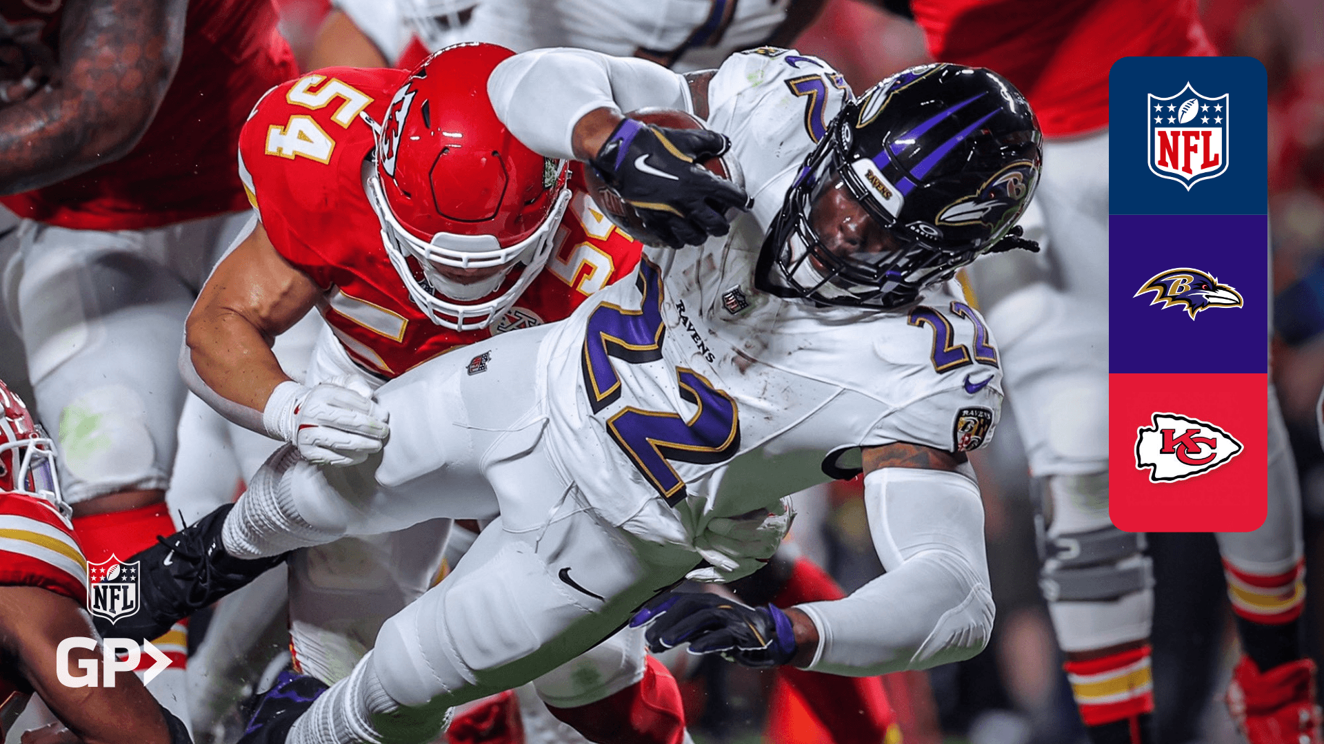Watch Ravens @ Chiefs Live Stream | DAZN BR