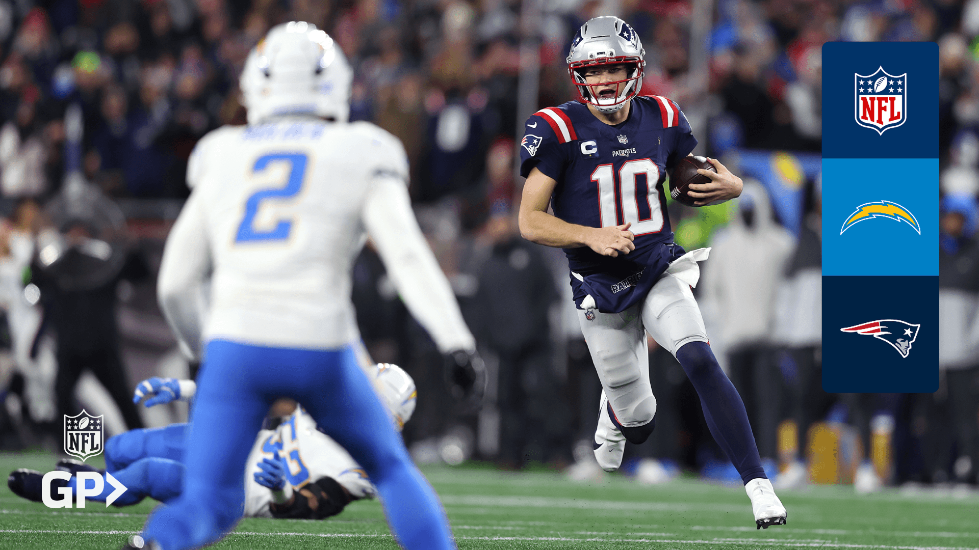 Watch Chargers @ Patriots Live Stream Online | DAZN PT