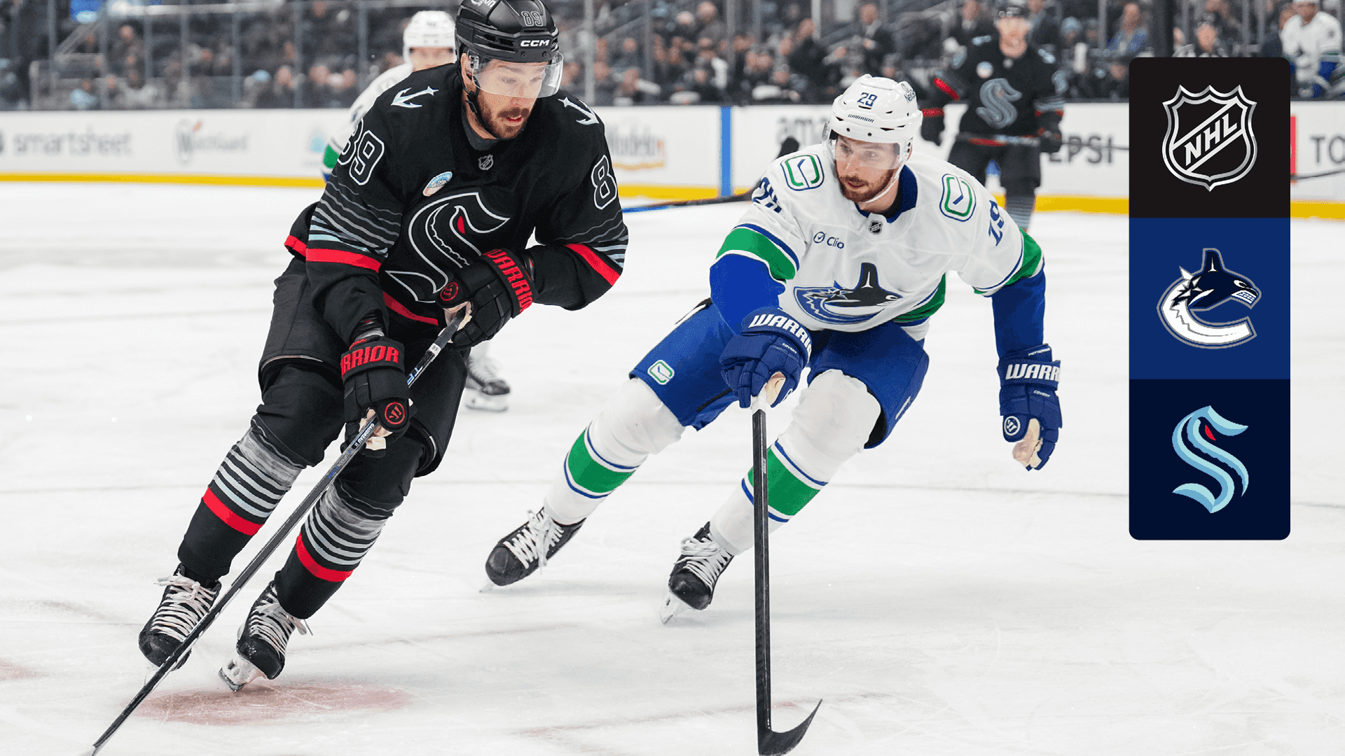 Watch Canucks @ Kraken Live Stream Online | DAZN AE