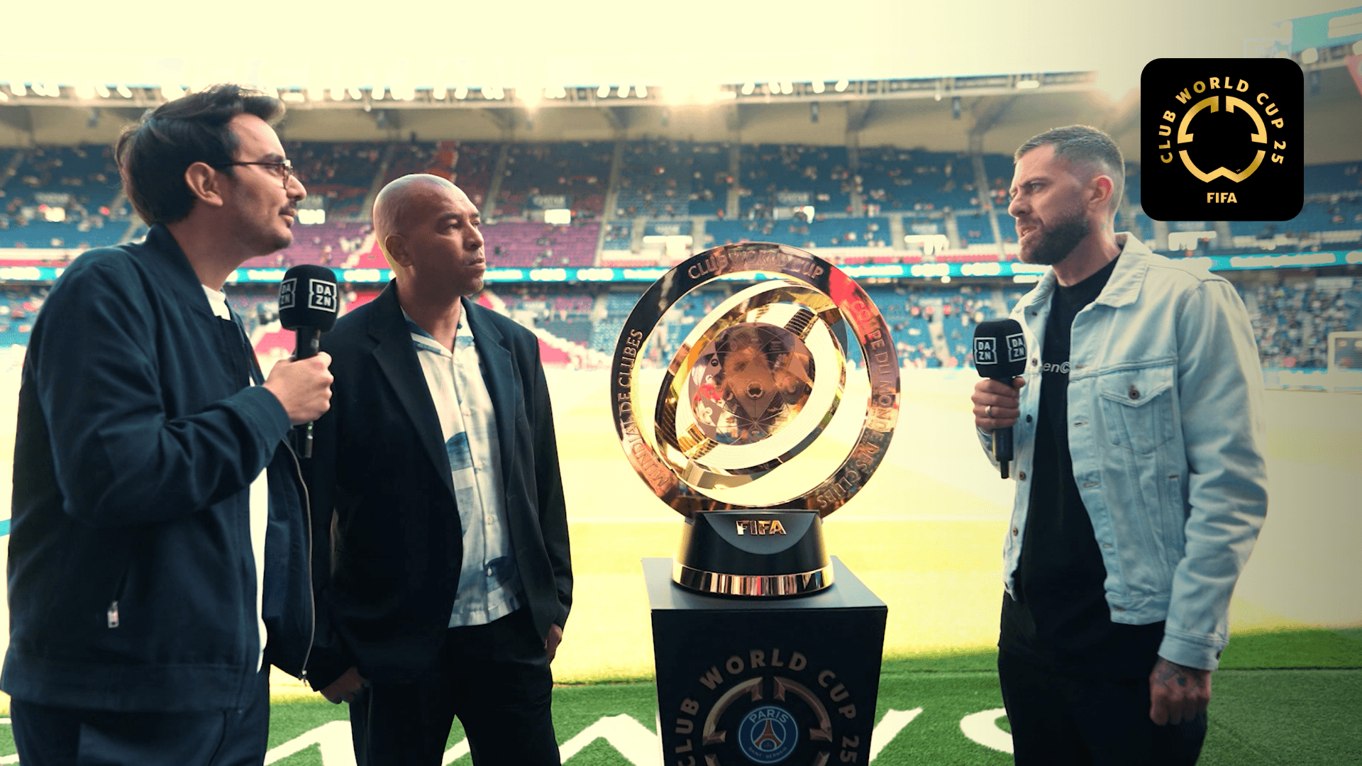 Watch Trophy Presentation at the Parc des Princes Online | DAZN TF