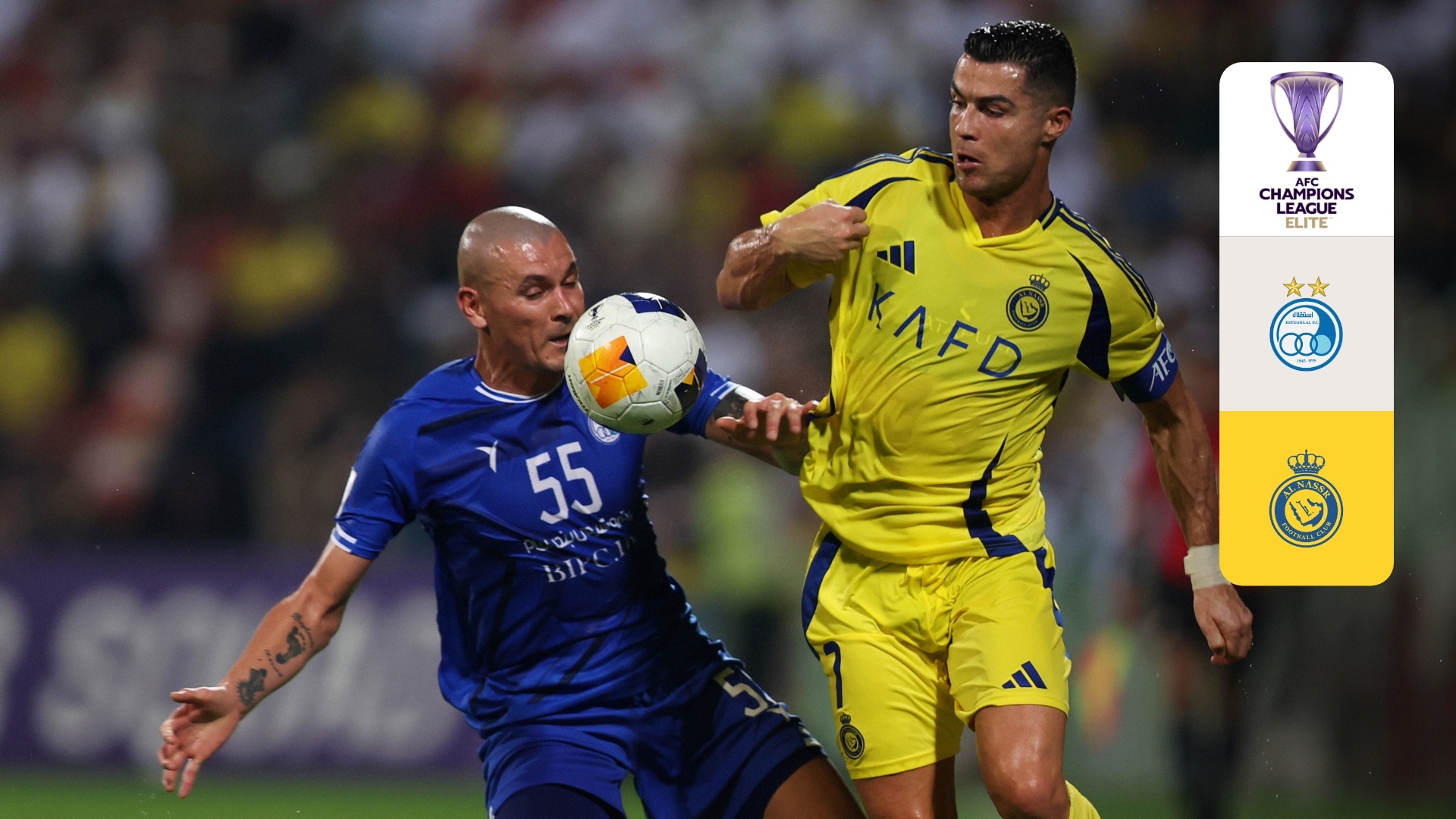 Watch Esteghlal v Al Nassr Live Stream | DAZN JP