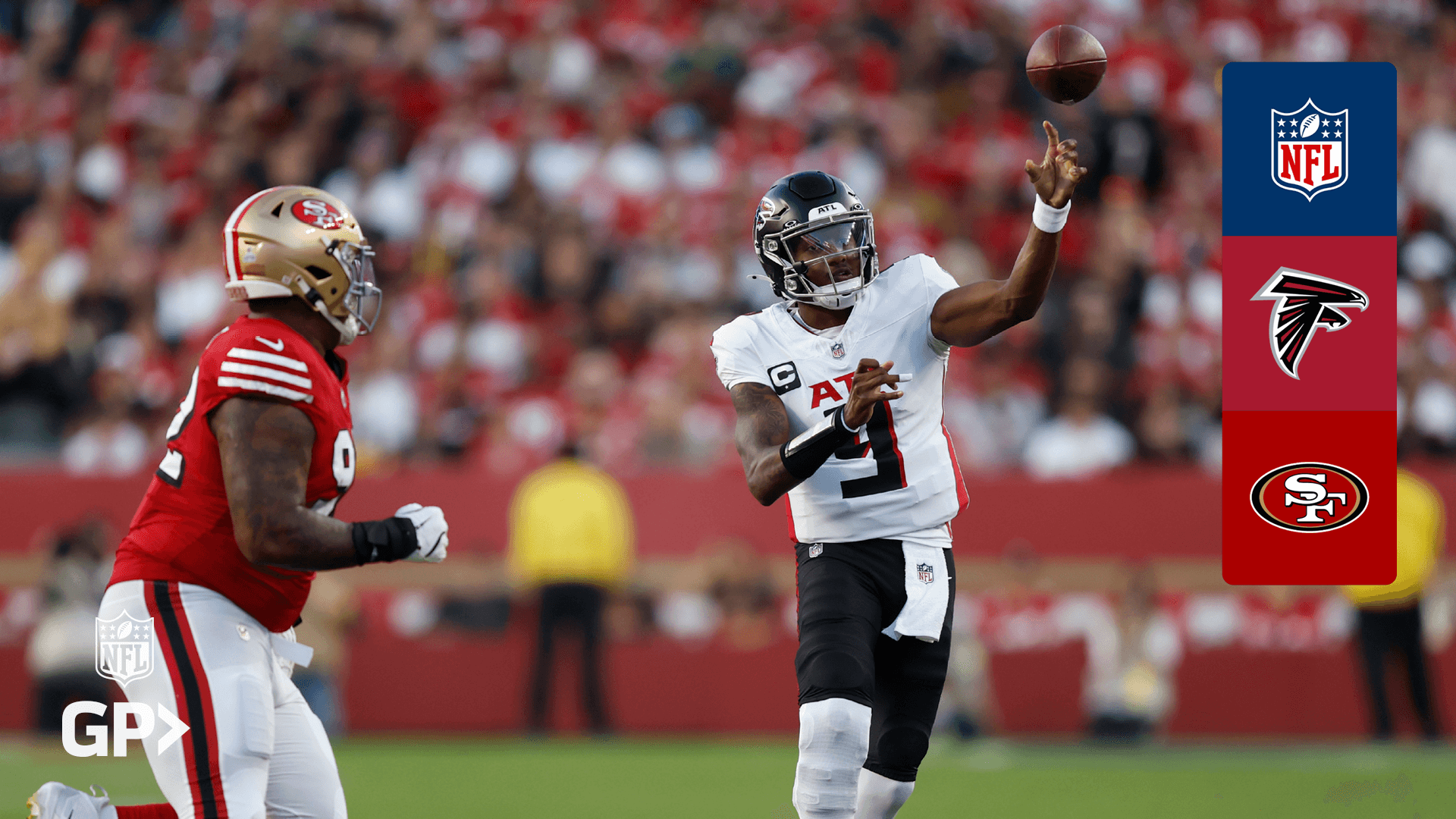 Ver Falcons @ 49ers (en español) Online en Directo | DAZN MX