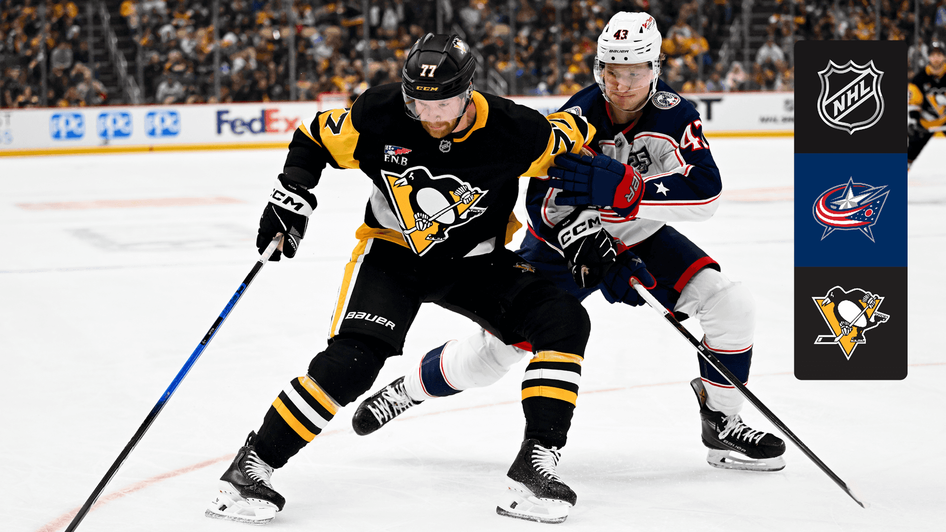 Watch Blue Jackets @ Penguins Live Stream Online | DAZN PH