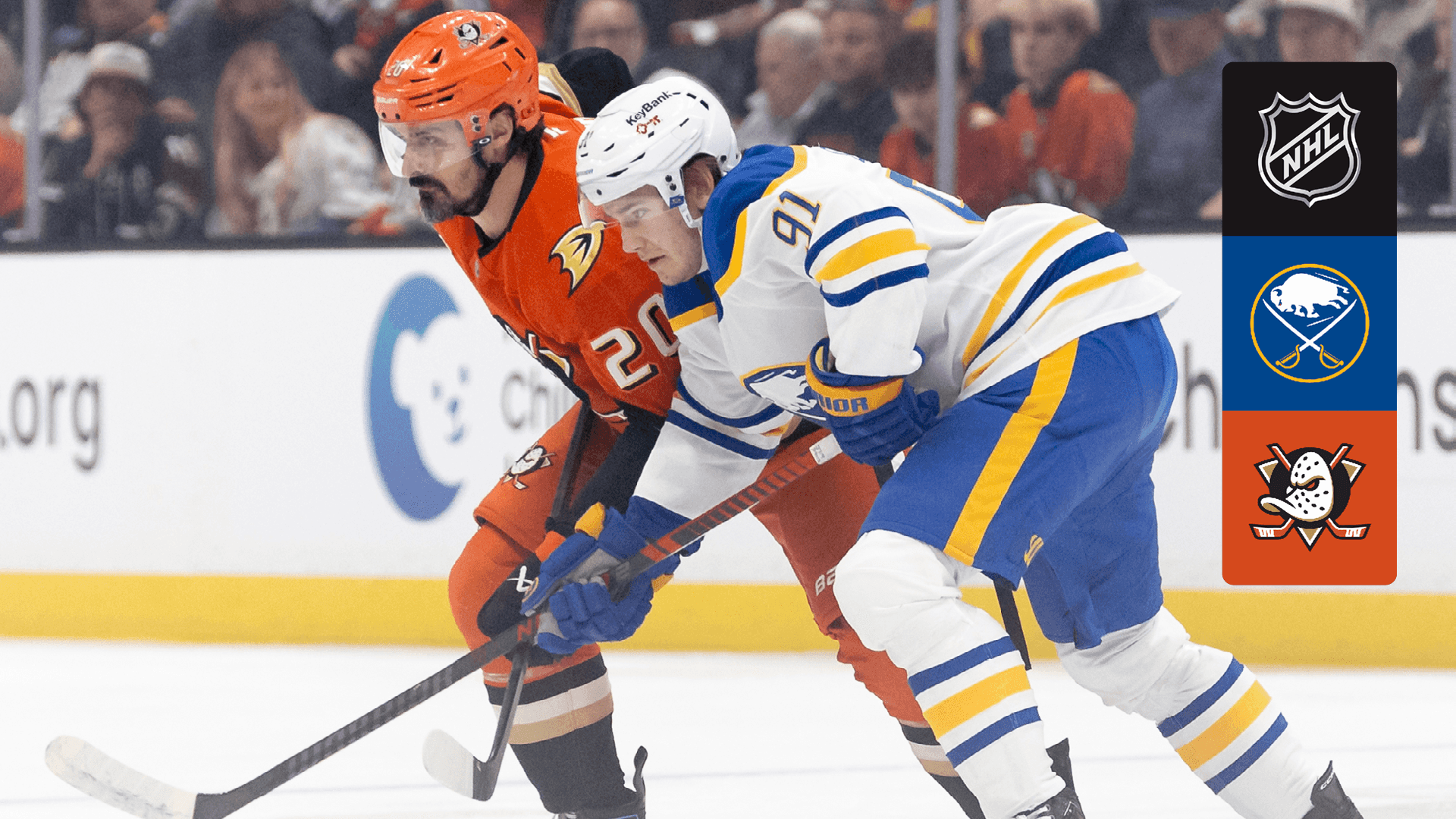 Sabres vs. Ducks in Diretta Streaming | DAZN IT