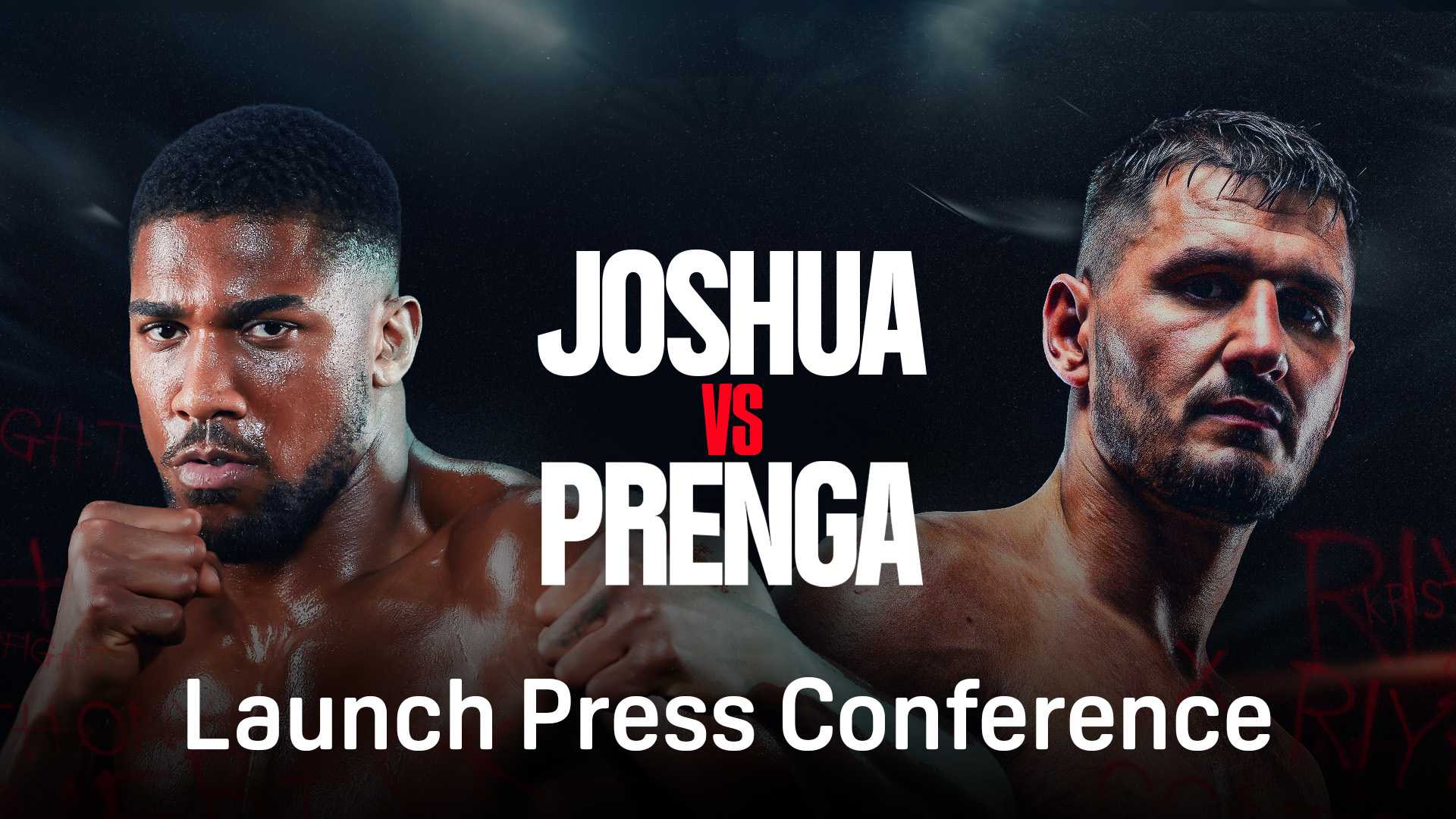 Watch Joshua vs. Prenga: Launch Press Conference Live Stream Online ...