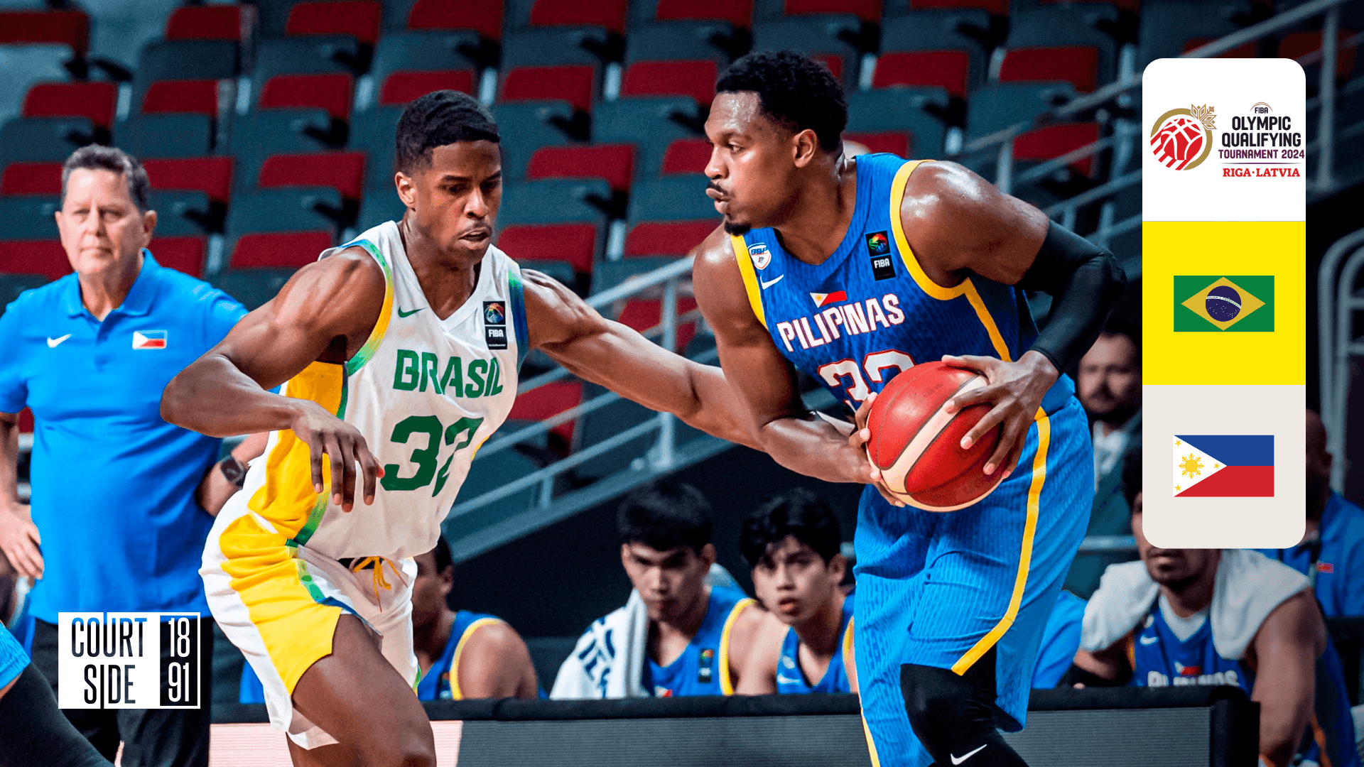 Ver: Brasil x Filipinas em Direto | DAZN PT