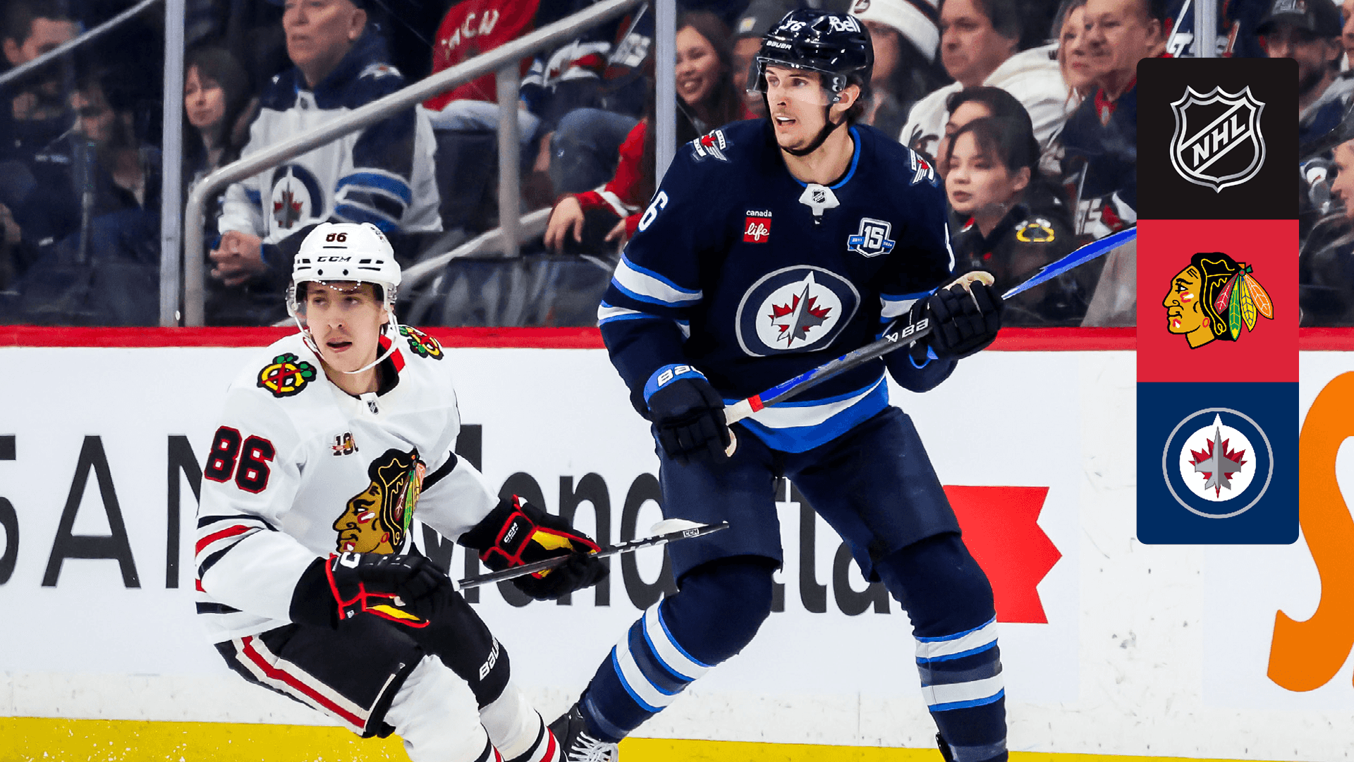 Watch Blackhawks @ Jets Live Stream Online | DAZN SG