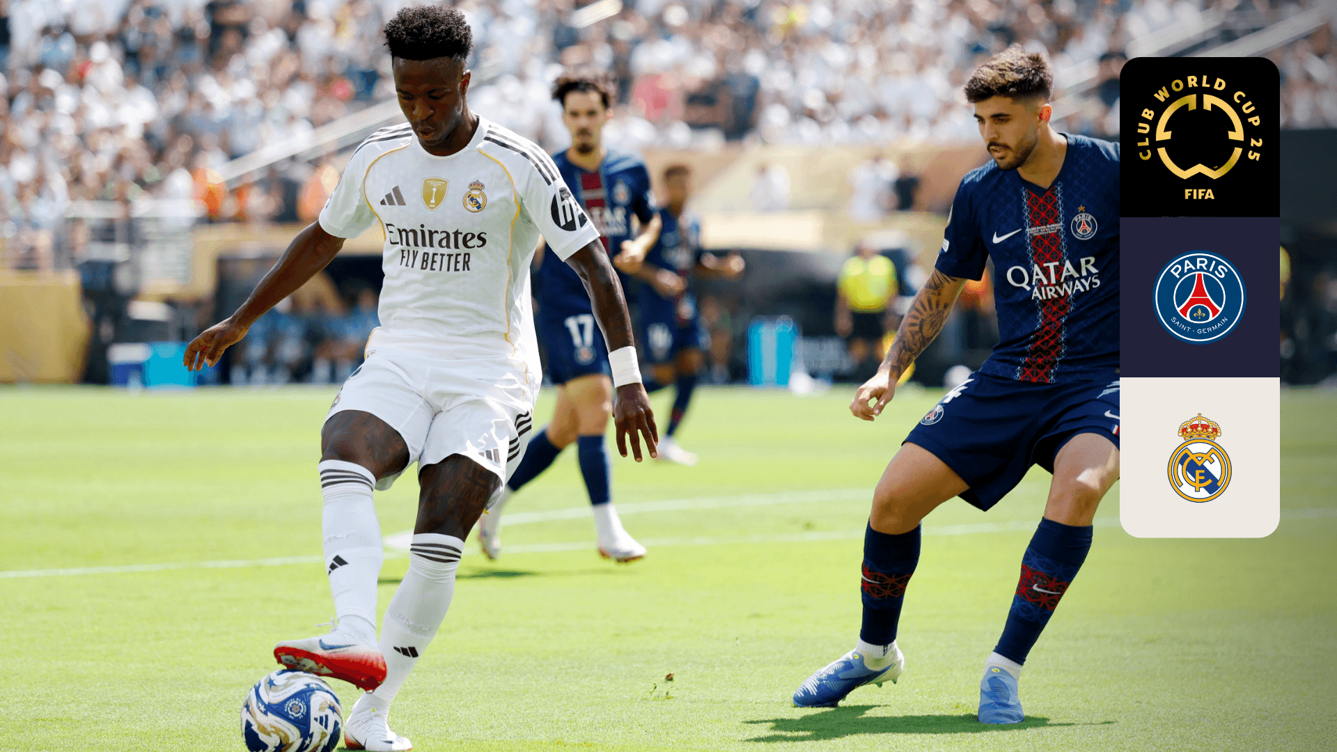 觀看 巴黎聖日耳曼 vs 皇家馬德里：4強賽 線上直播串流 | DAZN TW