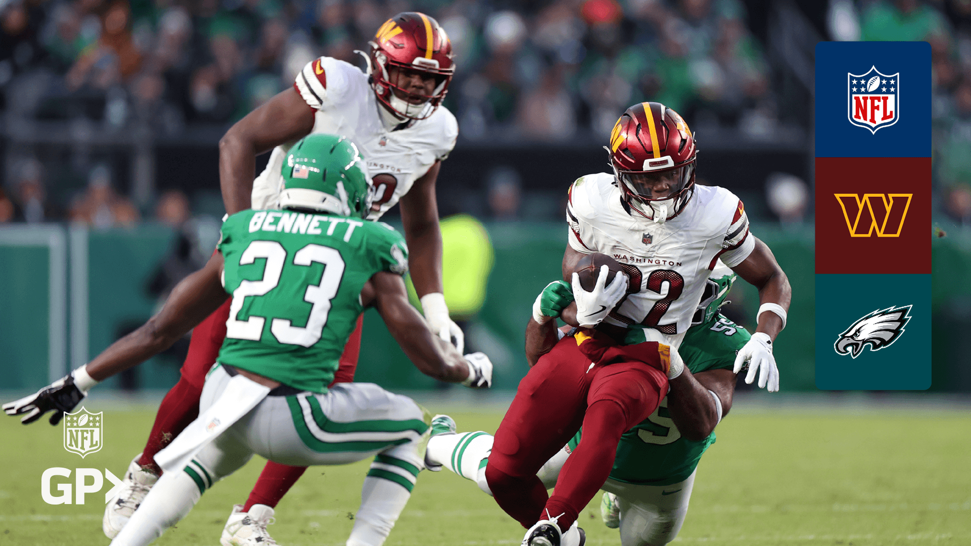 Watch Commanders @ Eagles (In Portuguese) Live Stream Online | DAZN BR