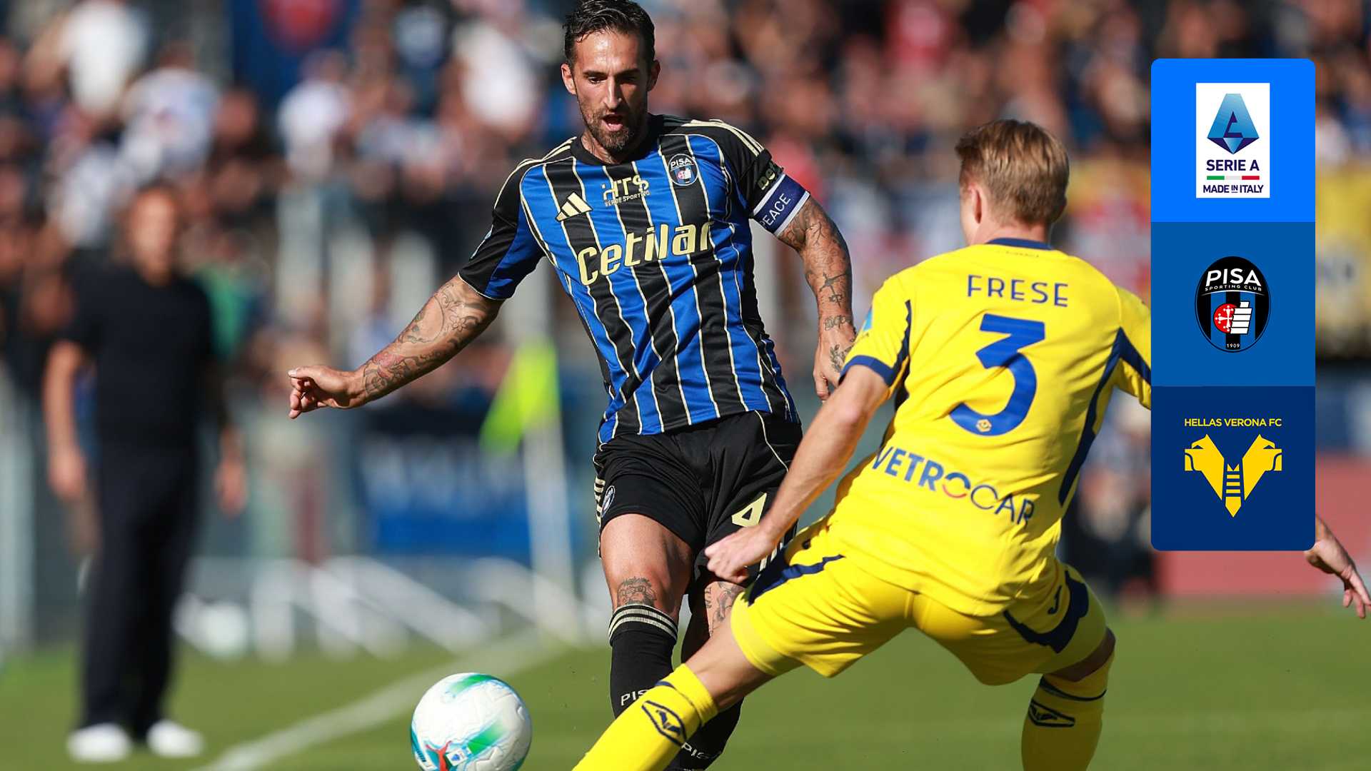 Watch Pisa v Hellas Verona Live Stream Online | DAZN JP