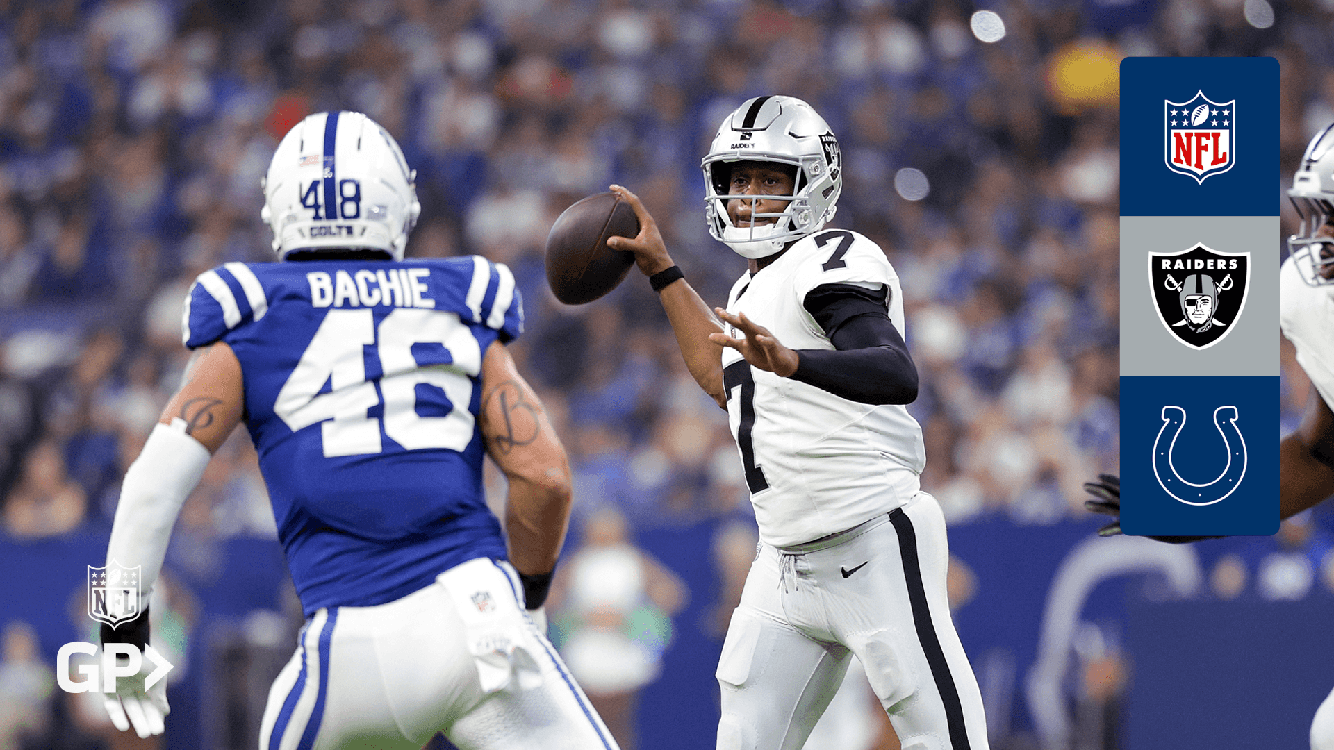 شاهد البث المباشر لـ Raiders @ Colts | DAZN MA