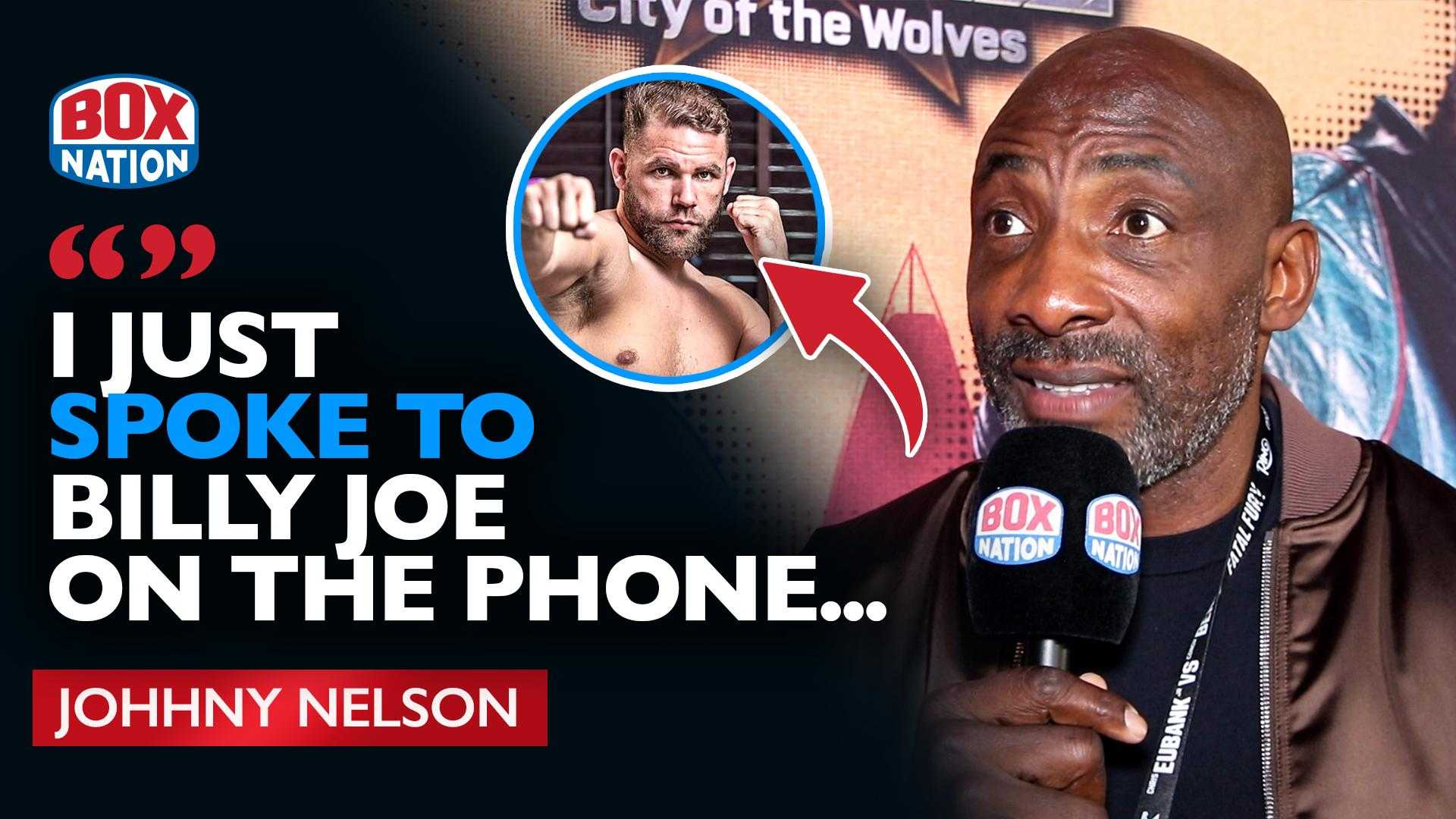 Watch Johnny Nelson Reveals Phone Call with Billy Joe Saunders Online ...
