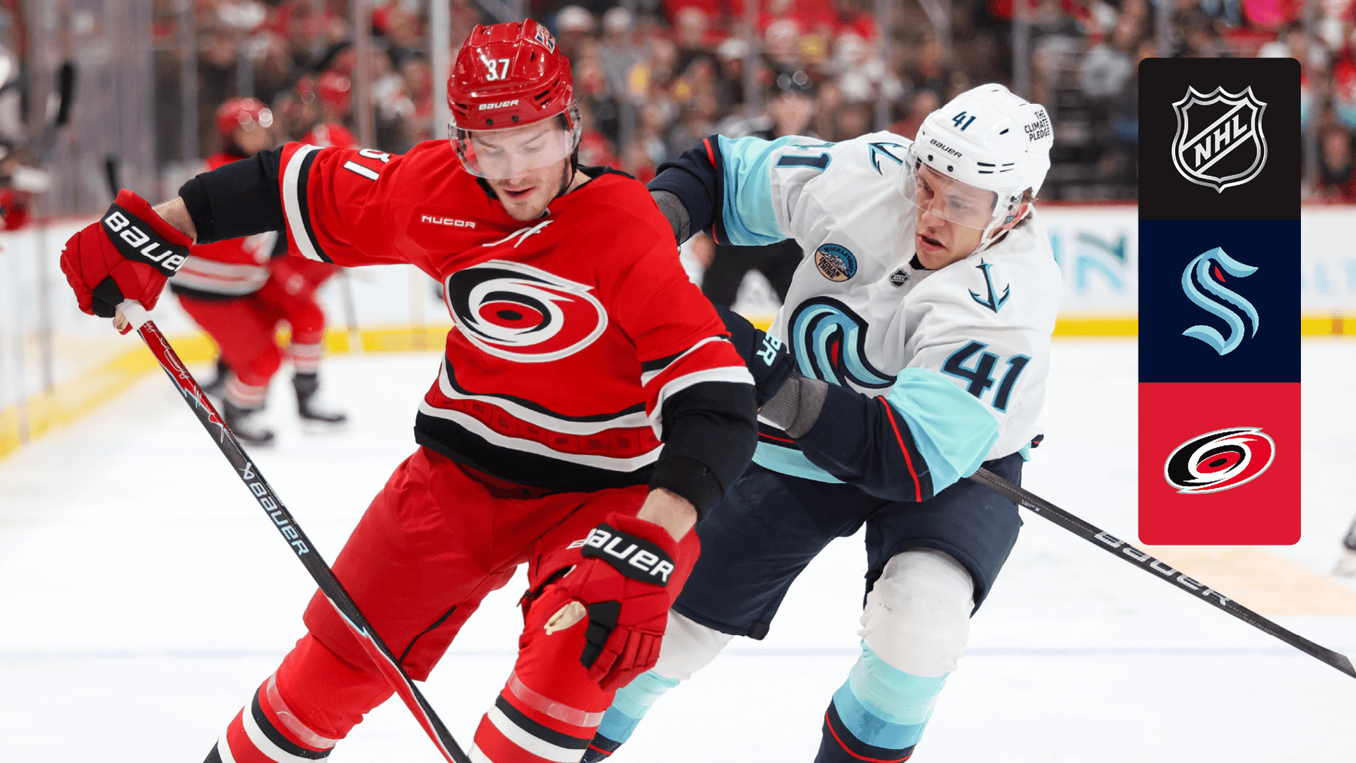 Watch Kraken @ Hurricanes Live Stream Online | DAZN NL