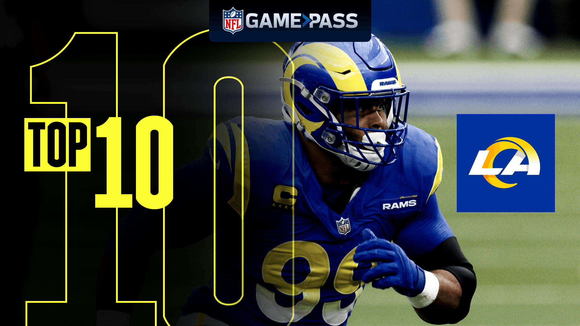 Watch Los Angeles Rams: Top 10 Plays of 2023 Online | DAZN GB