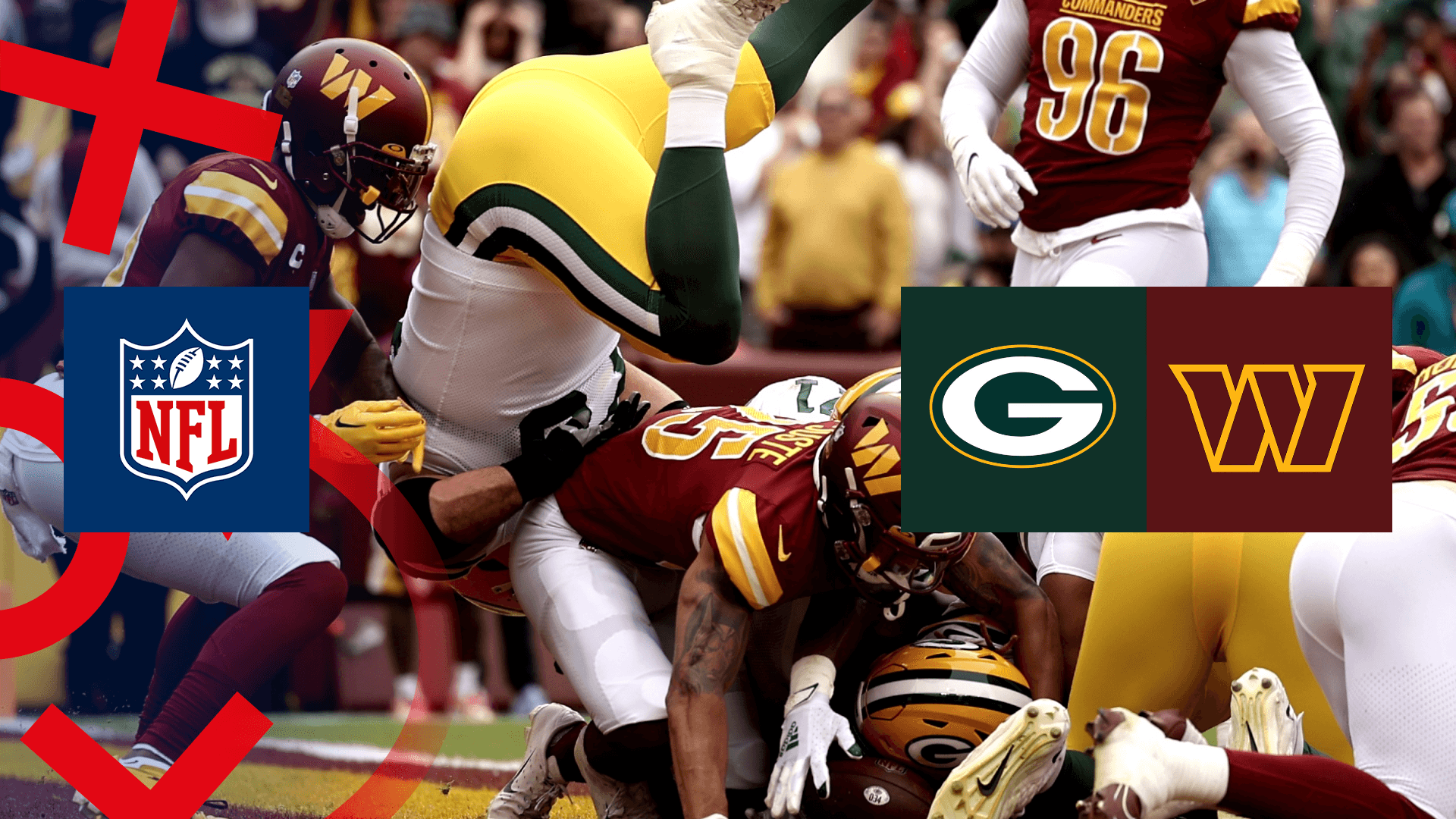 Watch Packers @ Commanders Live Stream | DAZN CA