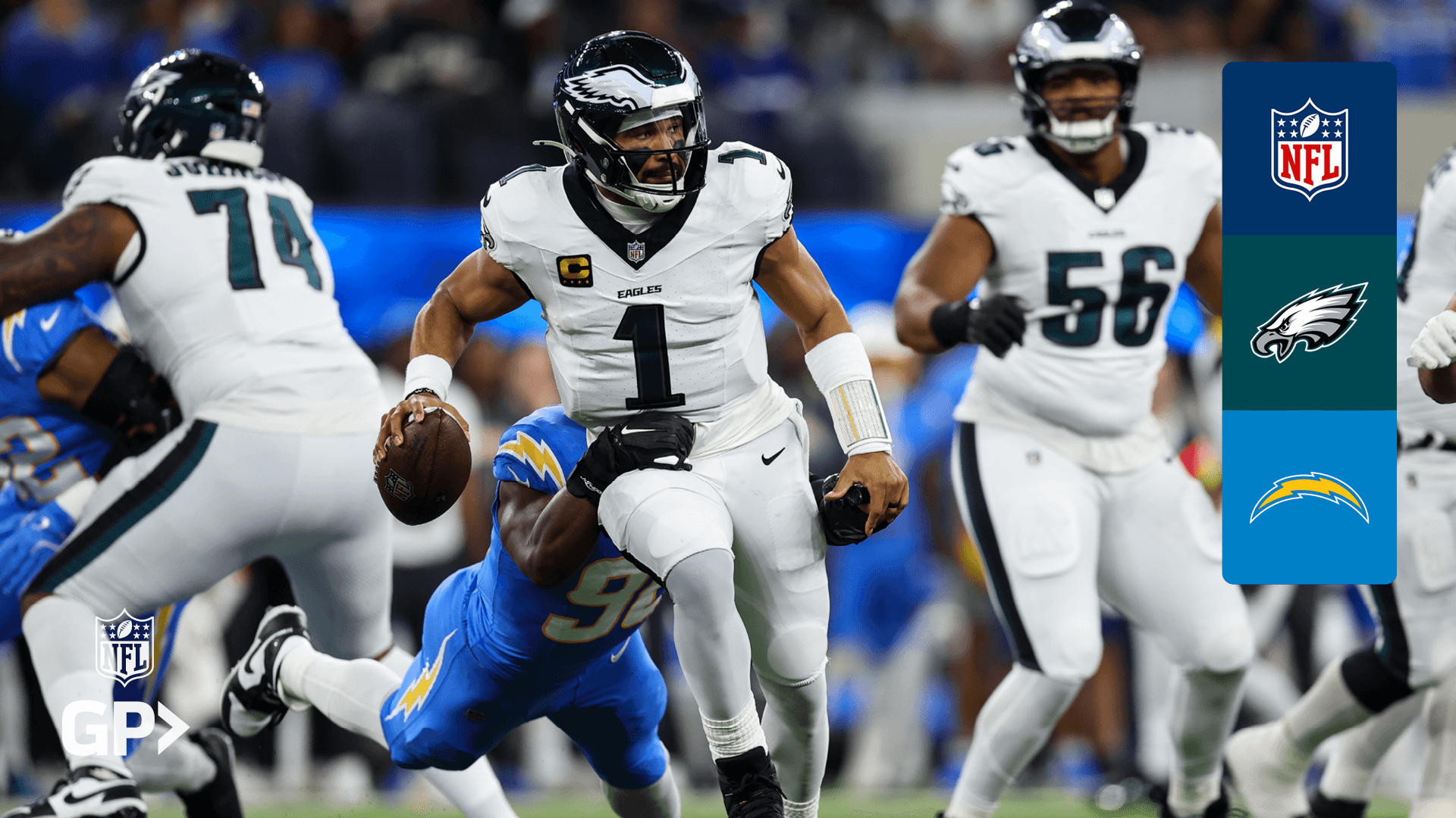 Watch Eagles @ Chargers Live Stream Online | DAZN HK