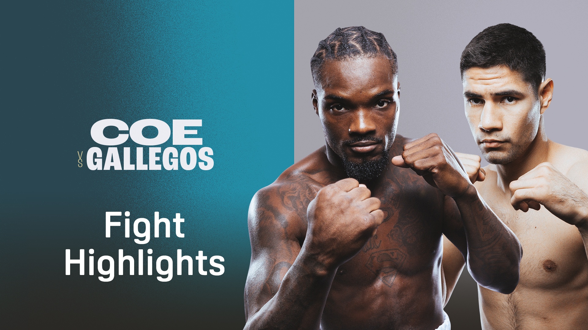 Watch Coe vs. Gallegos: Fight Highlights Online | DAZN JM