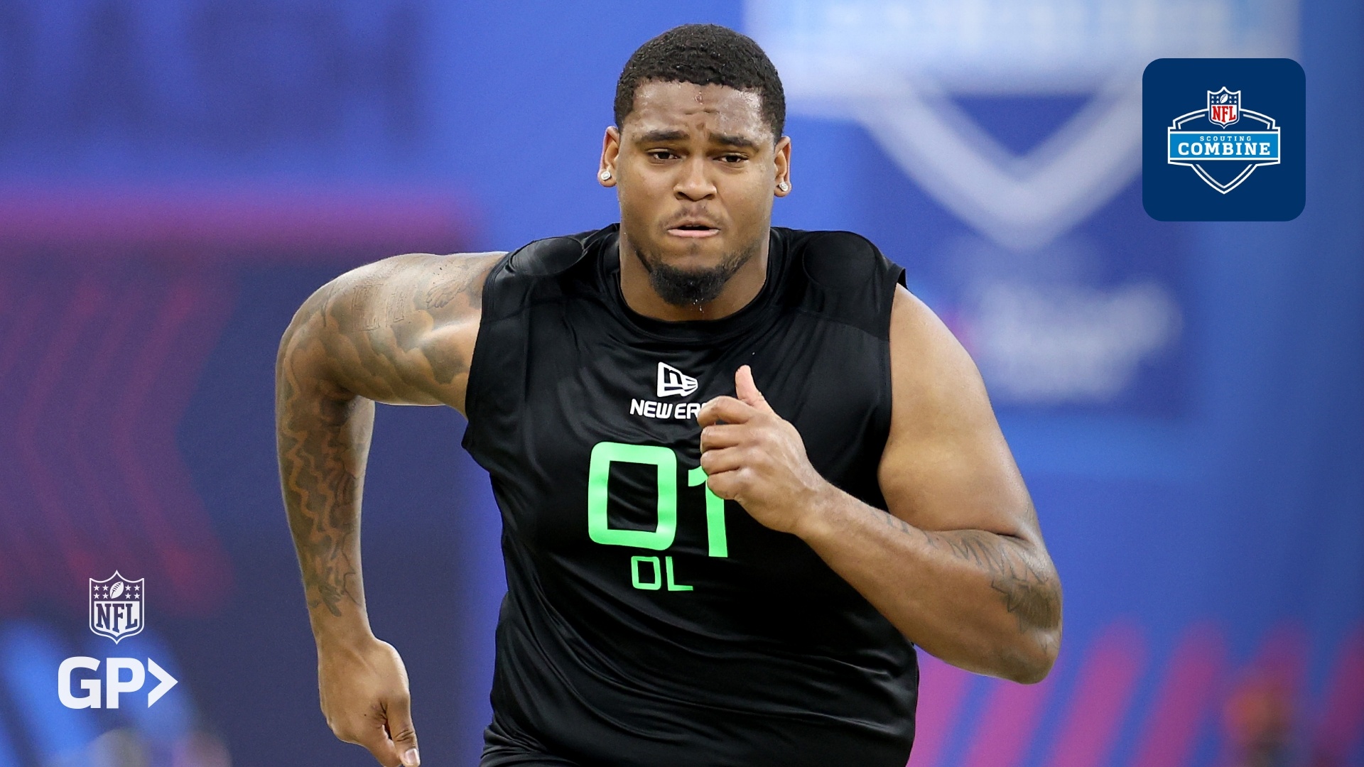 Watch NFL Scouting Combine - Offensive Linemen Live Stream | DAZN BE