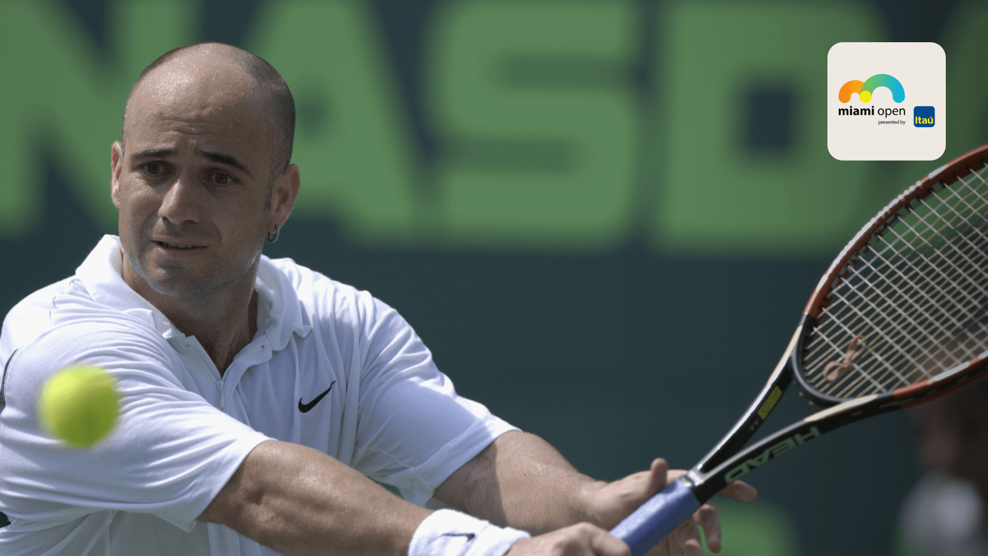 Watch Agassi - Lapentti | Miami 2002 Online | DAZN FK