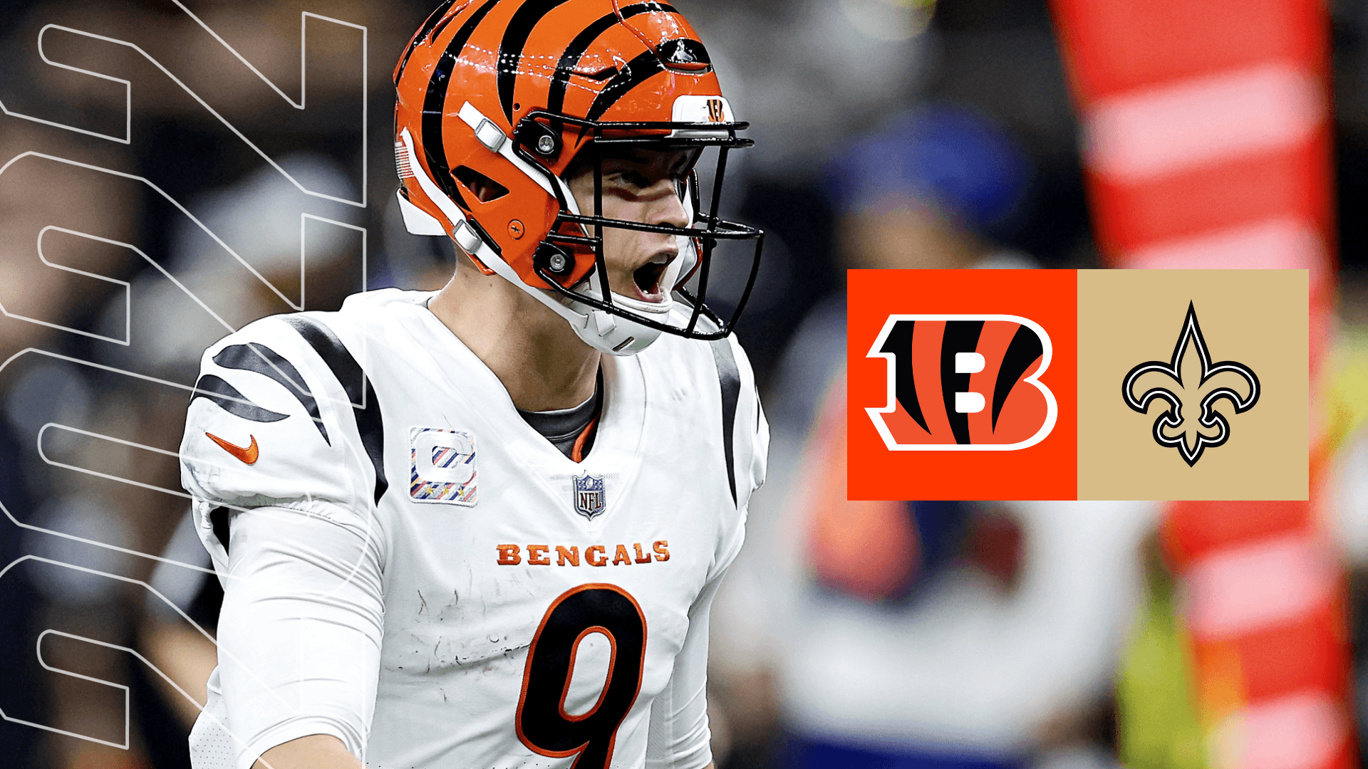 Watch Bengals @ Saints Live Stream | DAZN IT