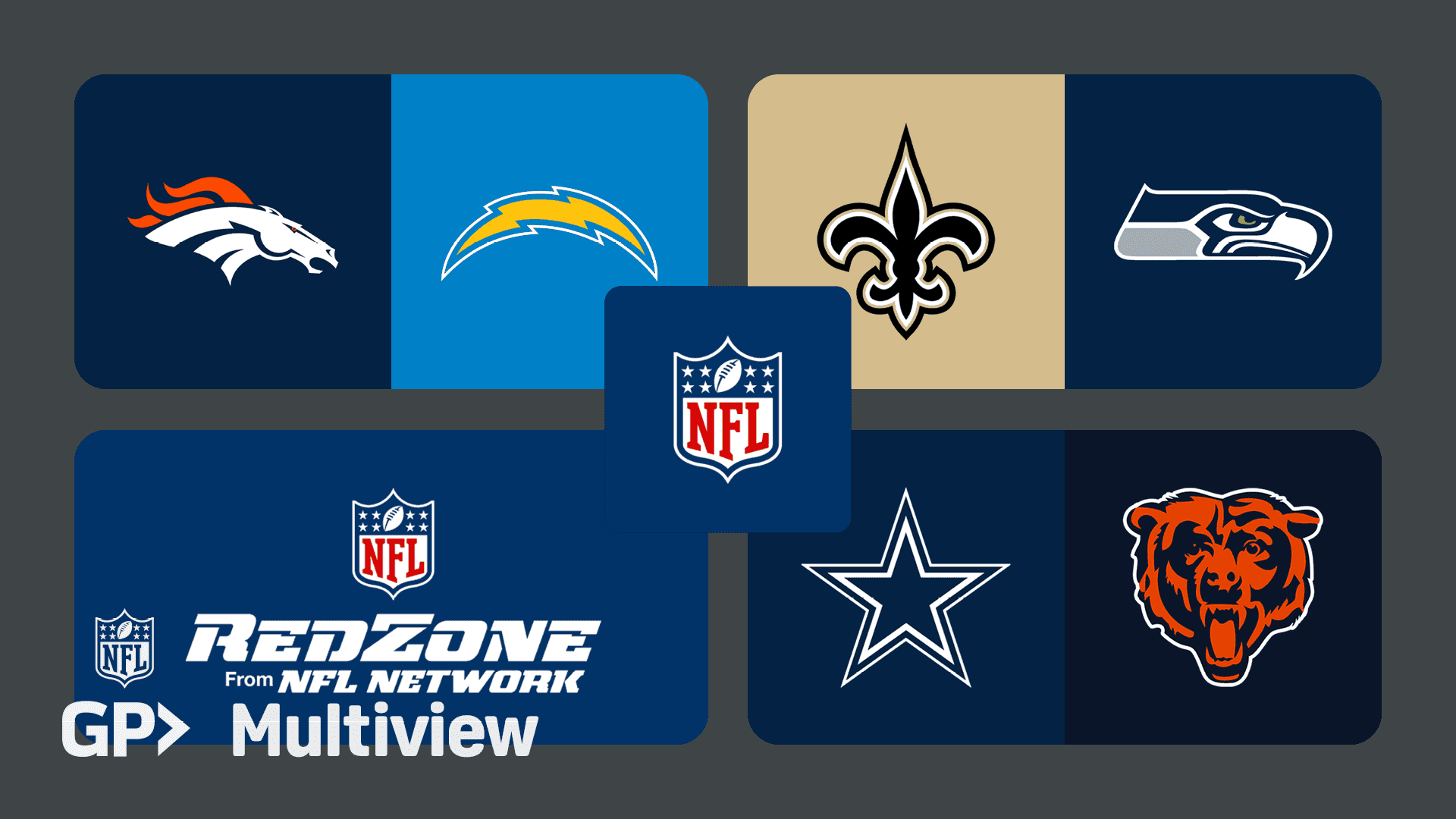 Ver DEN @ LAC, NO @ SEA, RedZone , DAL @ CHI Online en Directo | DAZN MX