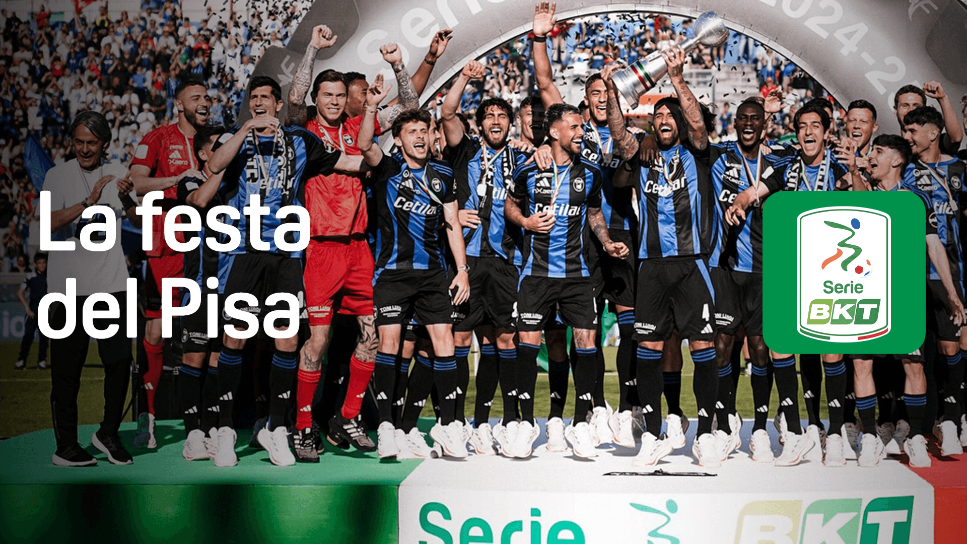 Watch Pisa promotion interview Live Stream Online | DAZN IT