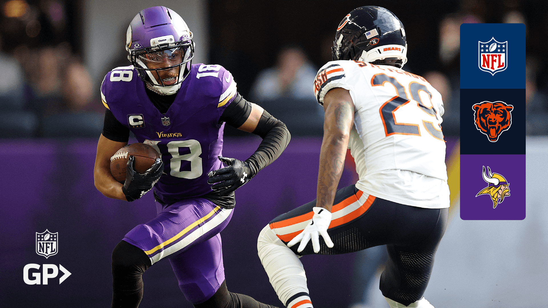 Watch Bears @ Vikings Live Stream Online | DAZN HK