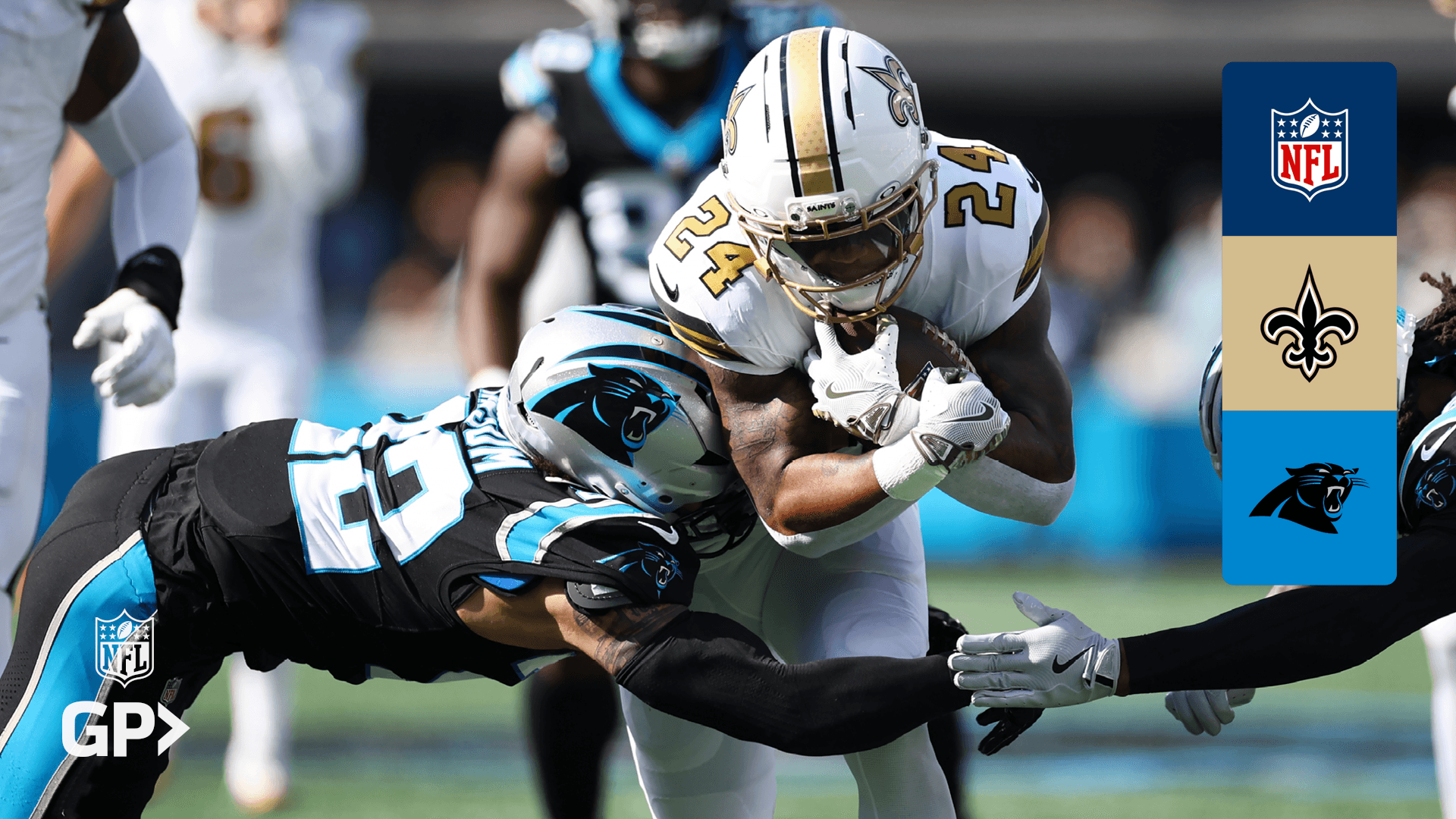 شاهد البث المباشر لـ Saints @ Panthers | DAZN MA