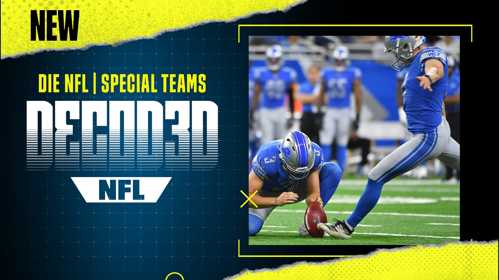 Watch DECODED NFL: Special Teams Online | DAZN LI