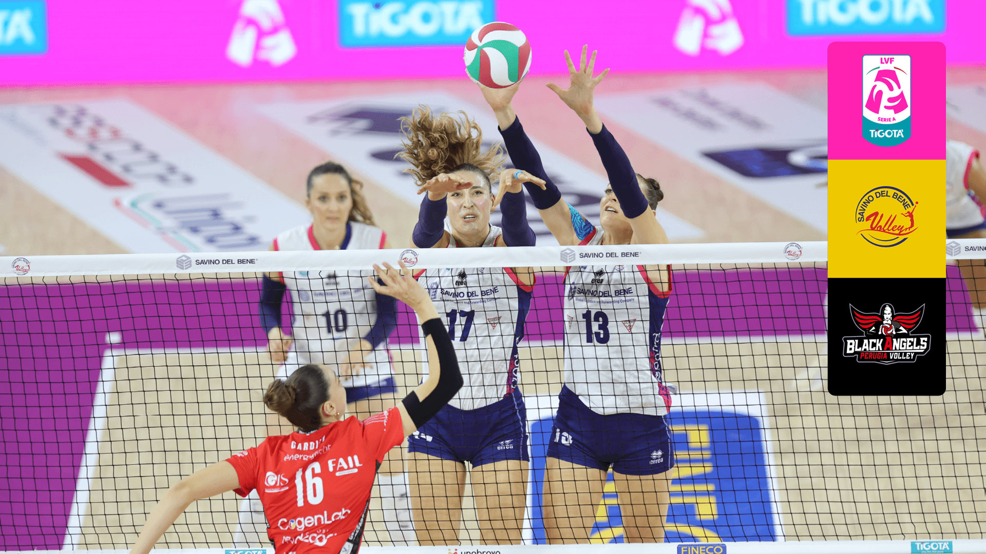 Savino Del Bene Scandicci - Bartoccini-Mc Restauri Perugia in Diretta Streaming | DAZN IT