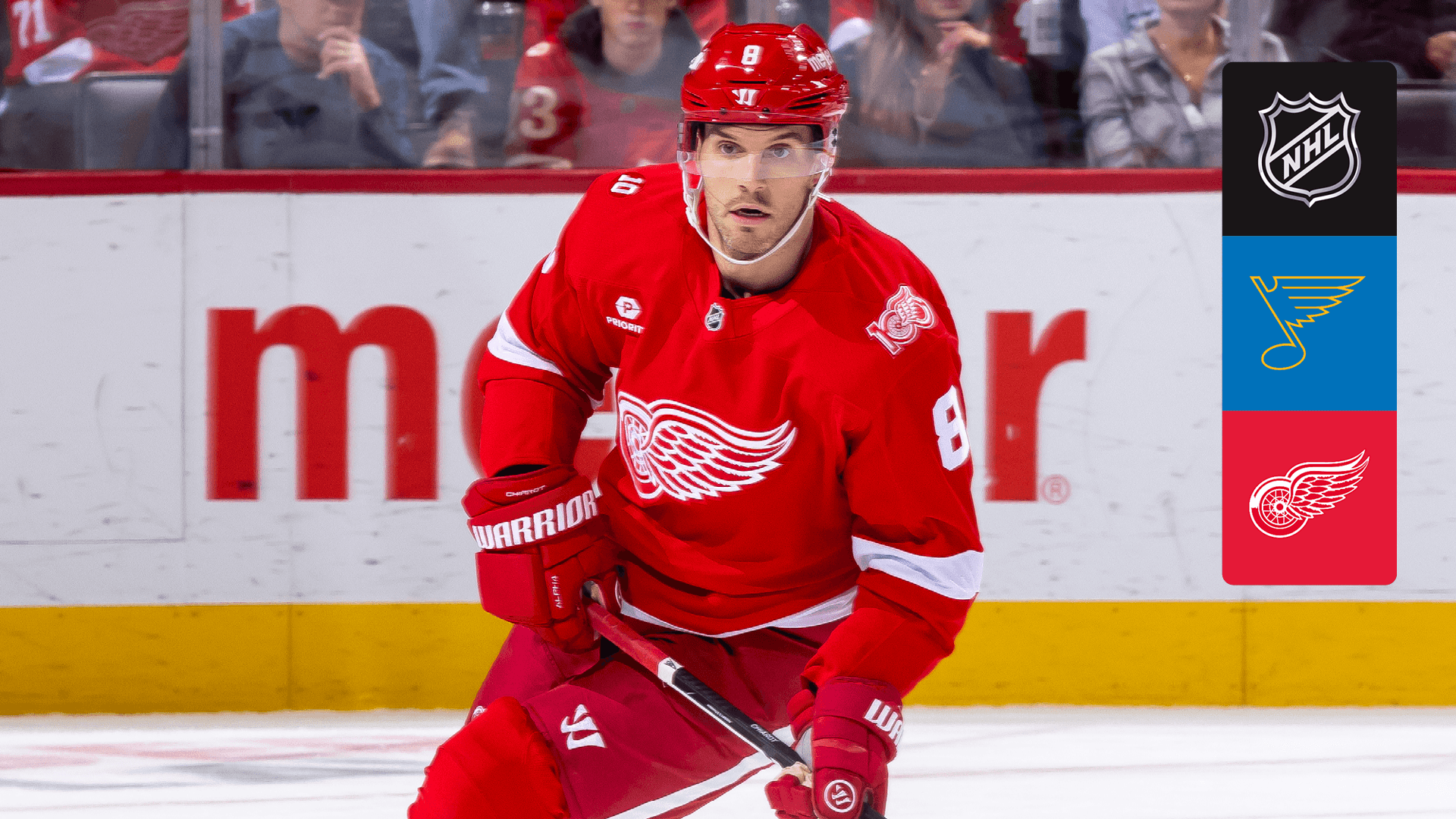 Watch Blues @ Red Wings (Home Broadcast) Live Stream Online | DAZN IO