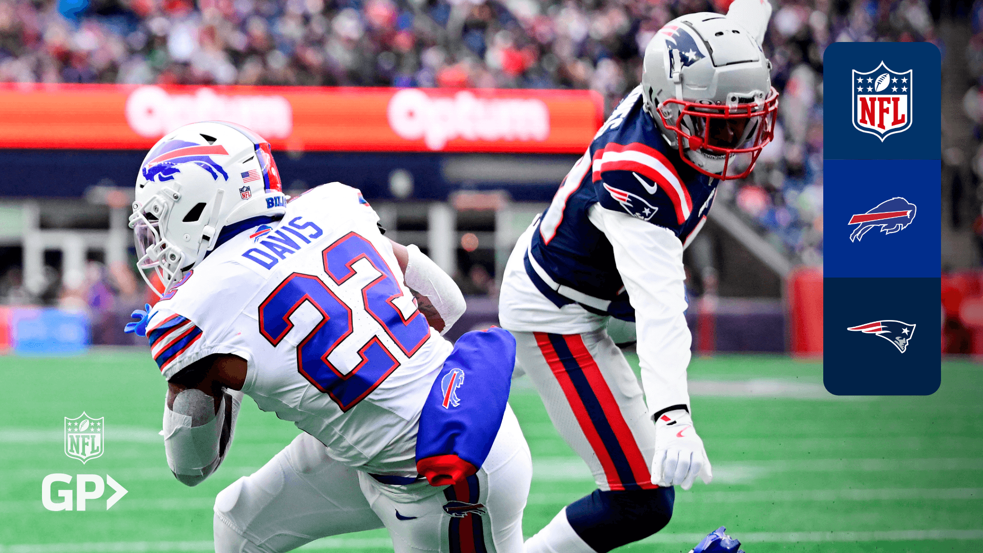 شاهد البث المباشر لـ Bills @ Patriots | DAZN AE