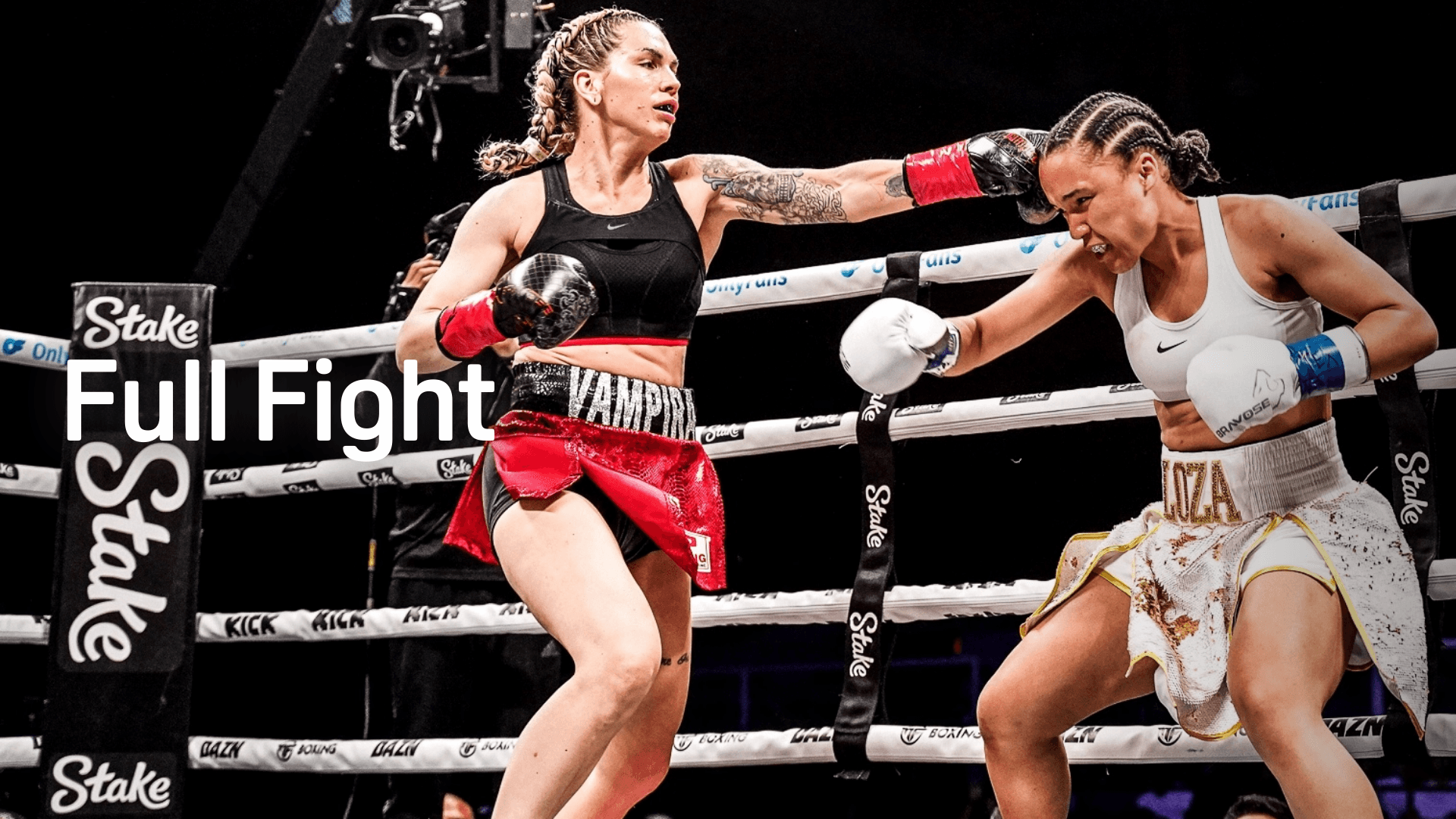 Watch Alaena Vampira vs. Loza: Full Fight Online | DAZN BE