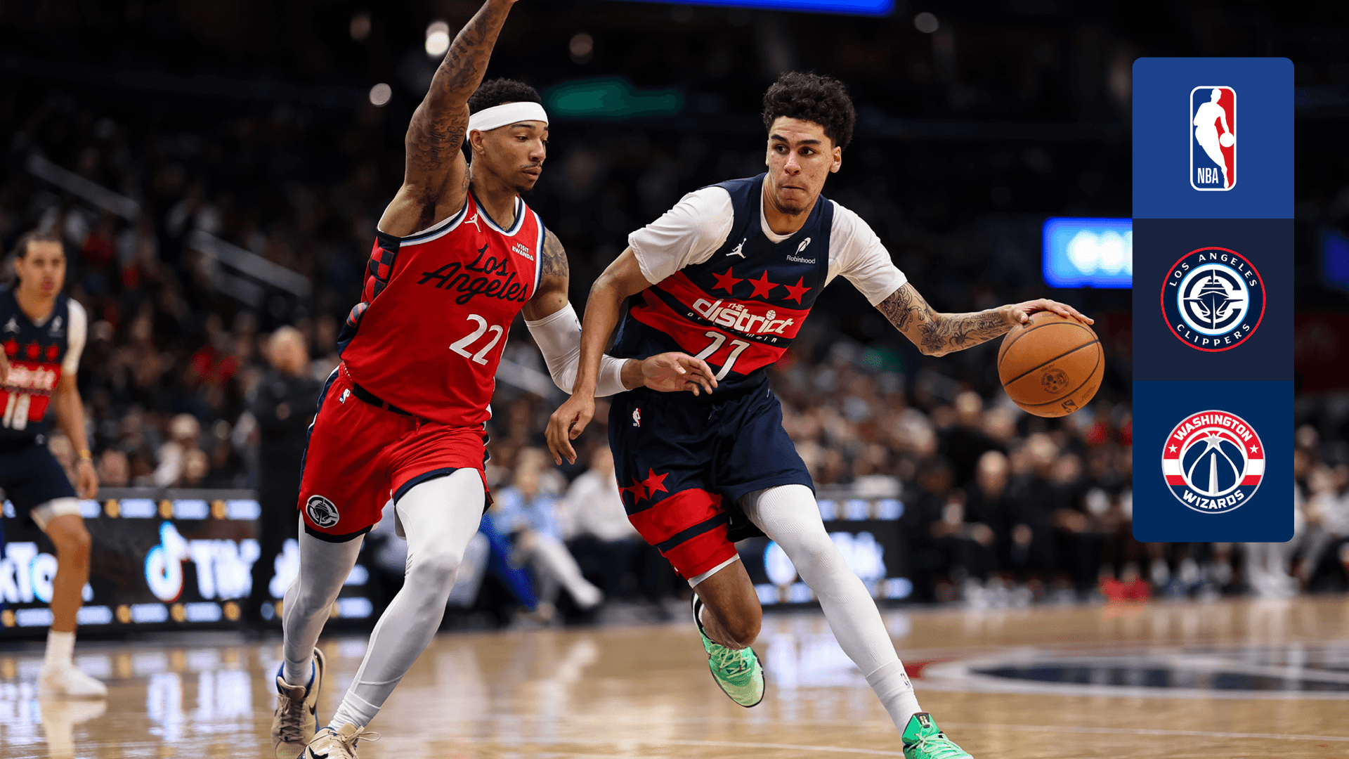 Watch Los Angeles Clippers @ Washington Wizards Live Stream Online ...