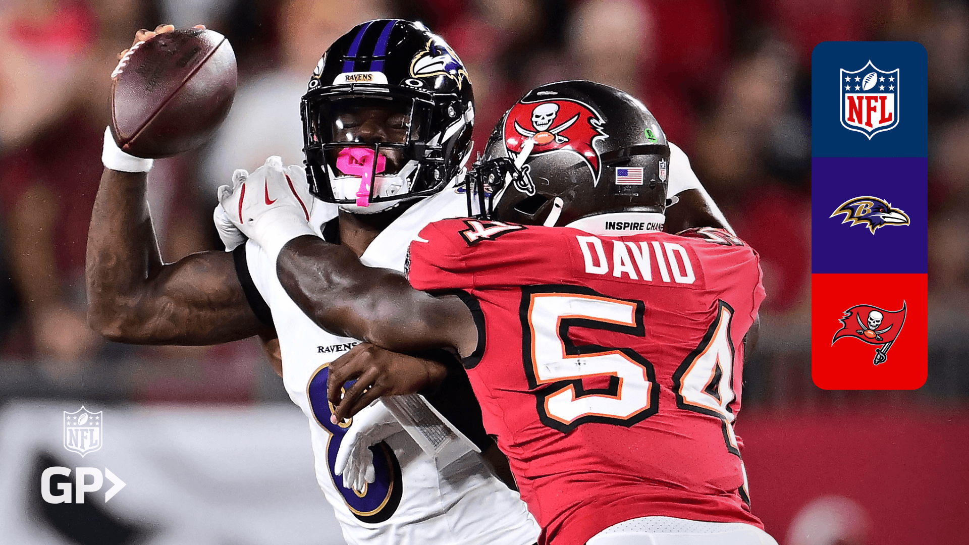 Watch Ravens @ Buccaneers Live Stream | DAZN PS