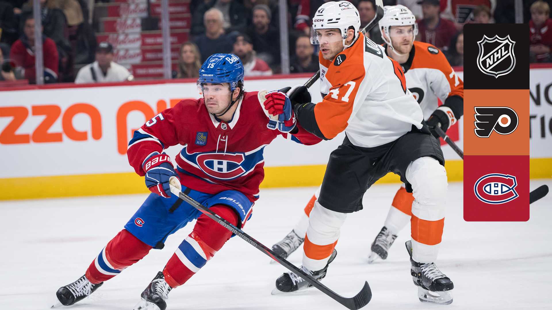 Watch Flyers @ Canadiens Live Stream Online | DAZN AE