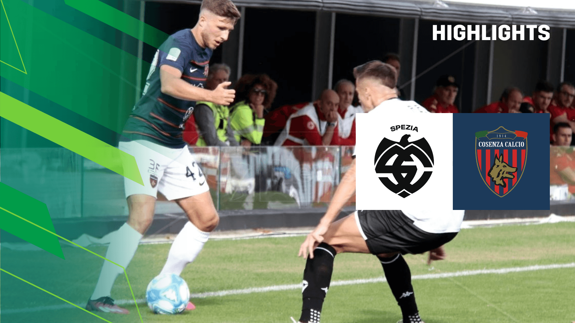 Spezia - Cosenza in Diretta Streaming | DAZN IT