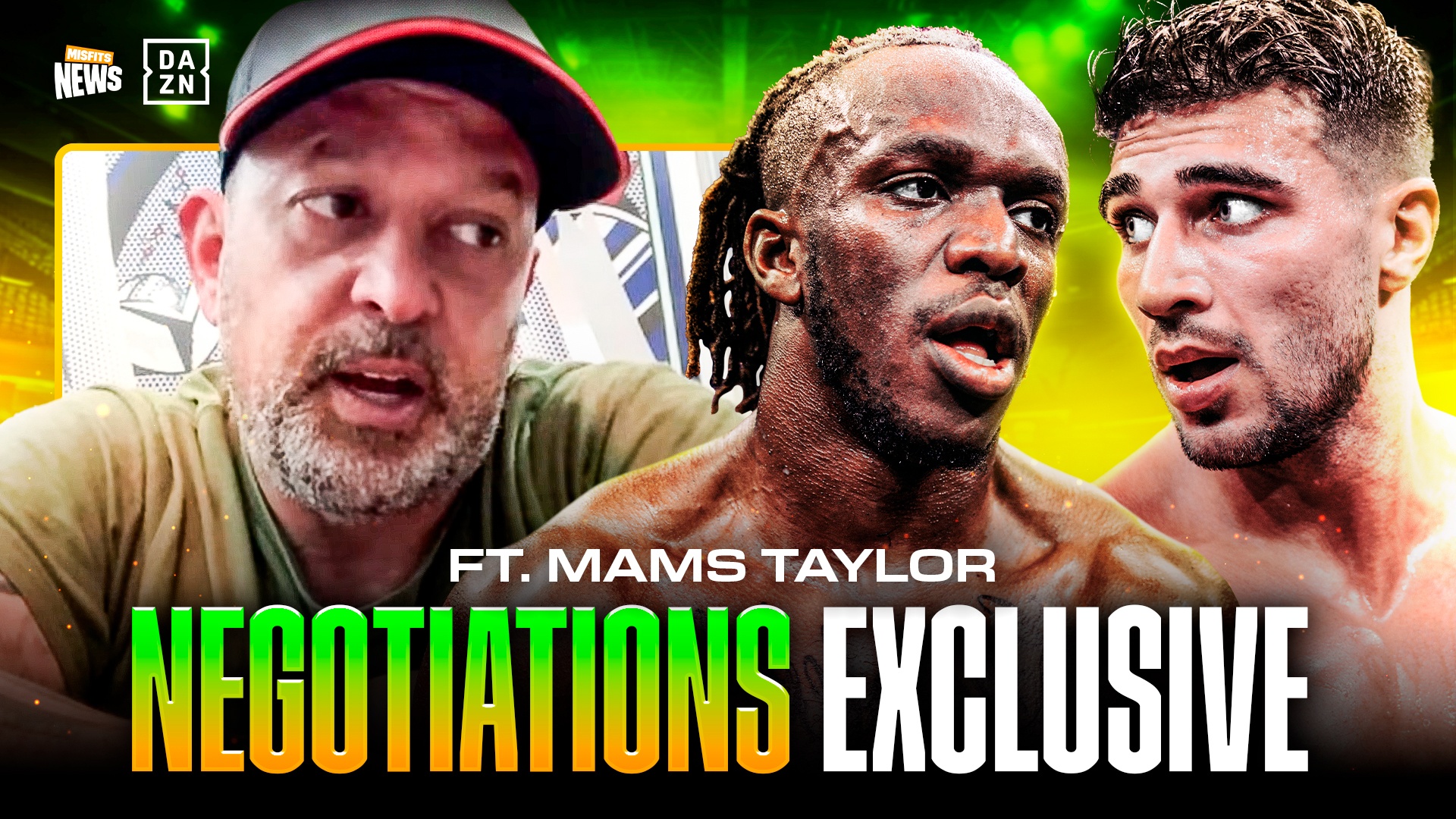Watch Huge Update! Mams Taylor on Deji & KSI Returns Online | DAZN AE