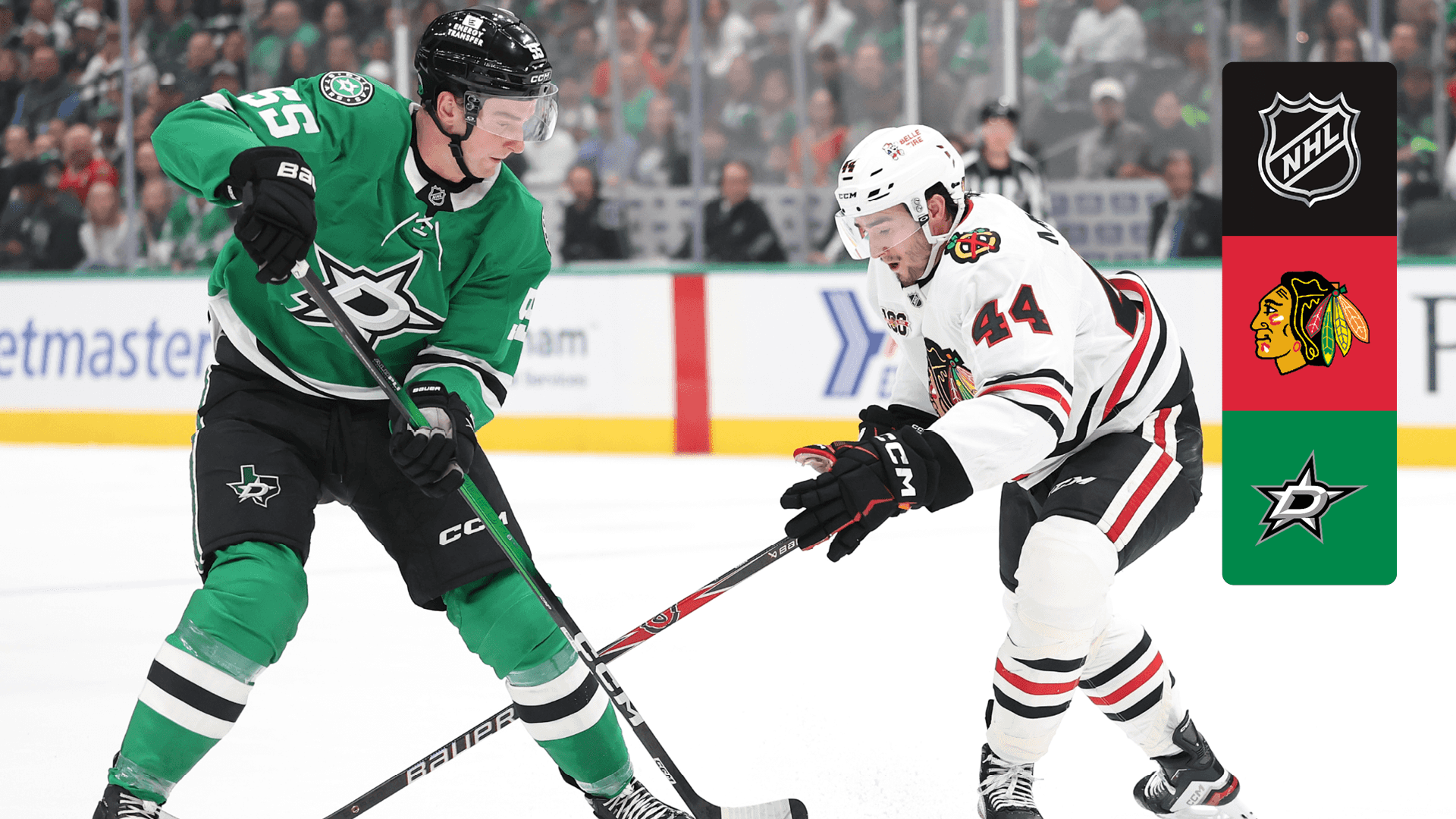 Watch Blackhawks @ Stars Live Stream Online | DAZN QA