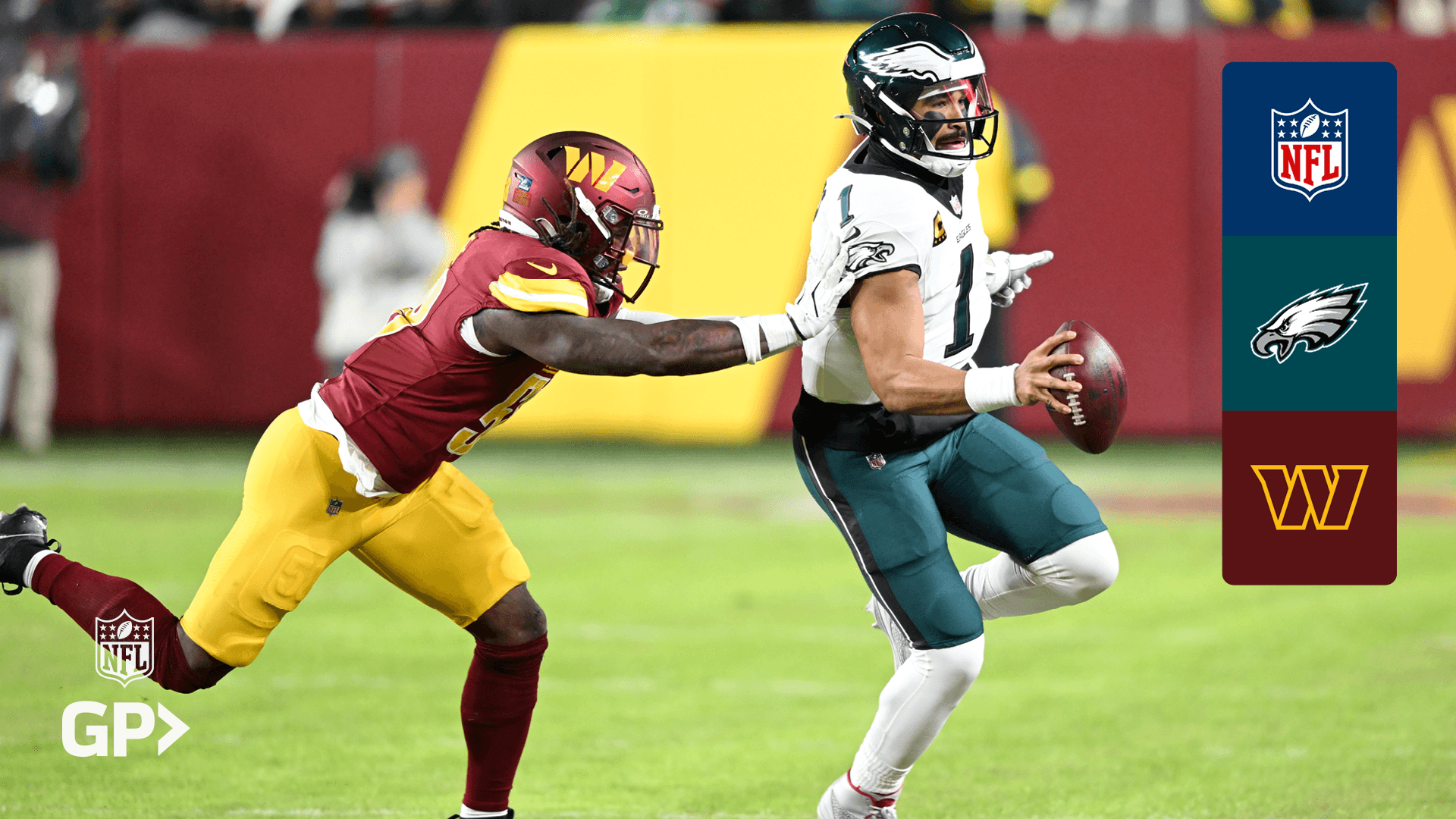 Watch Eagles @ Commanders Live Stream Online | DAZN HK