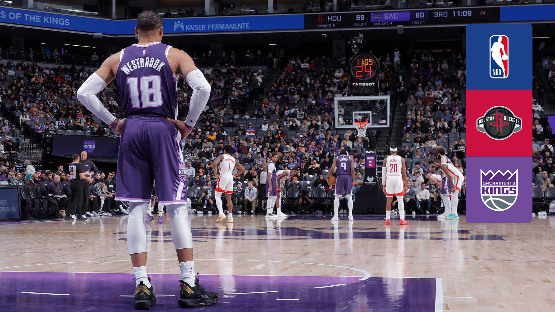 Watch Houston Rockets @ Sacramento Kings Live Stream Online | DAZN ES